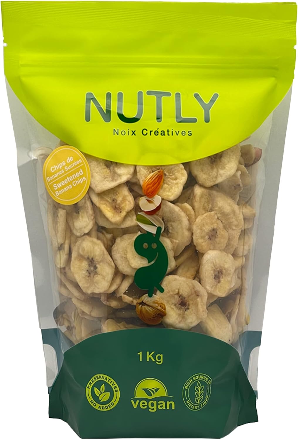 Banana Chips NUTLY (1 kg) : Amazon.ca: Grocery & Gourmet Food