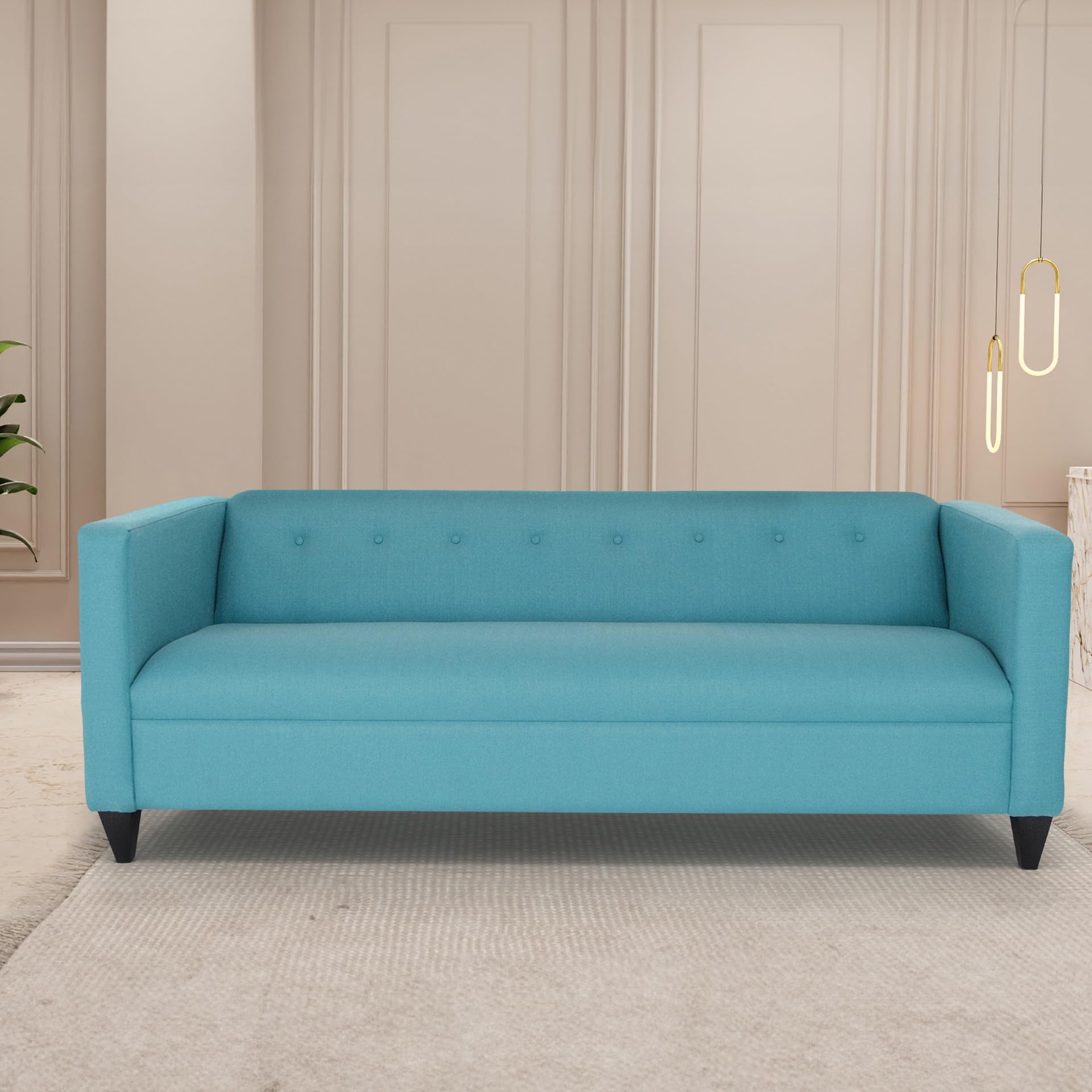 Teal Sofa