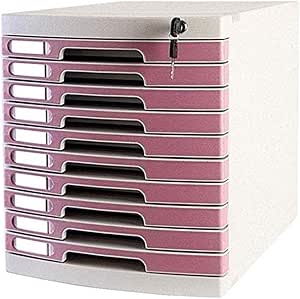 Amazon.com: TiStm File Cabinet File Cabinets Keys Lock 10 Drawer Data ...