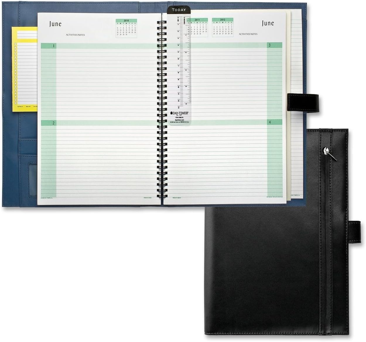 Amazon.com : Day-Timer 2-Tone Vinyl Wirebound Organizer Starter Set, 5. ...