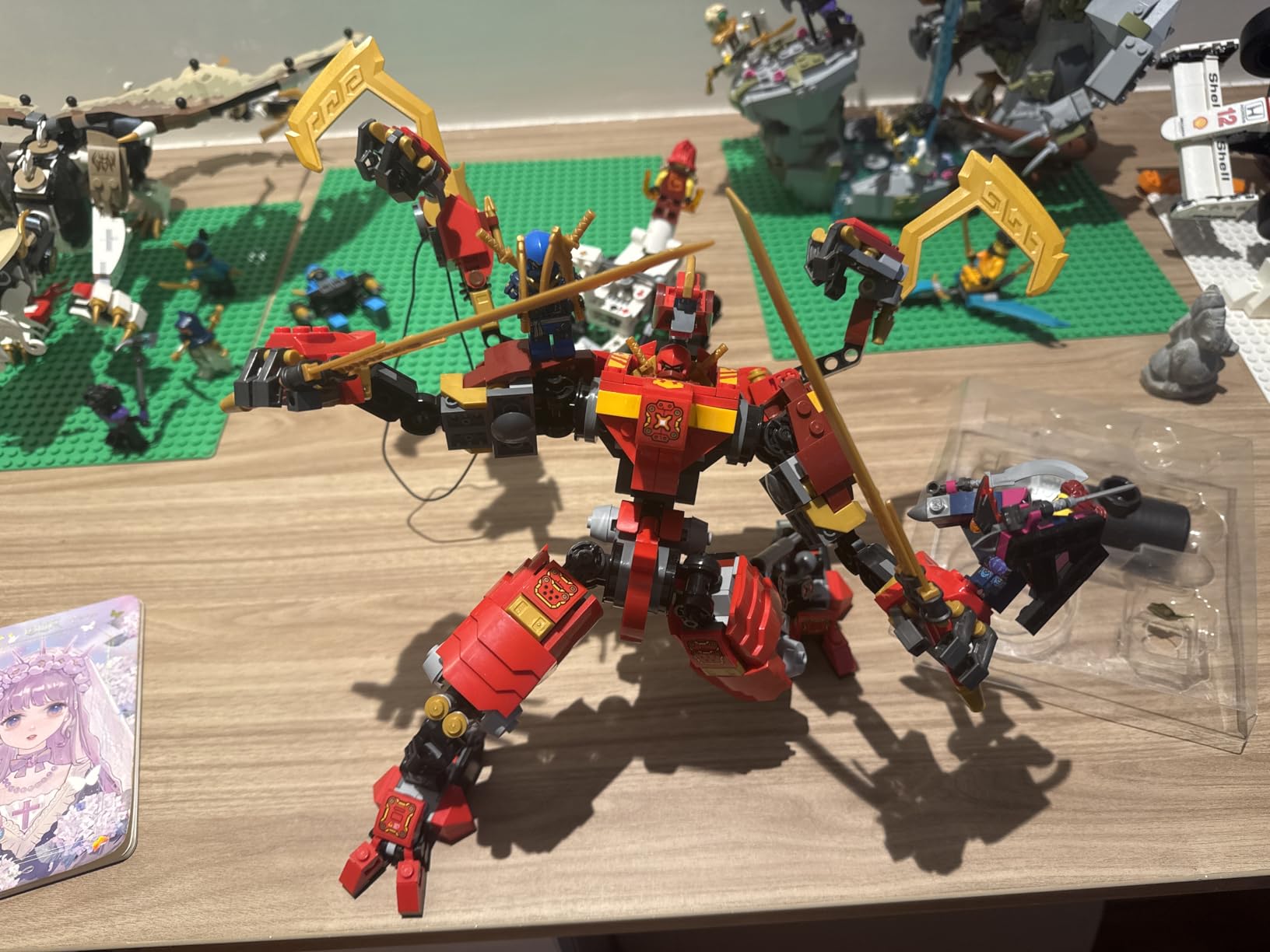LEGO NINJAGO Kai’s Ninja Climber Mech Adventure Toy Playset 71812 ...