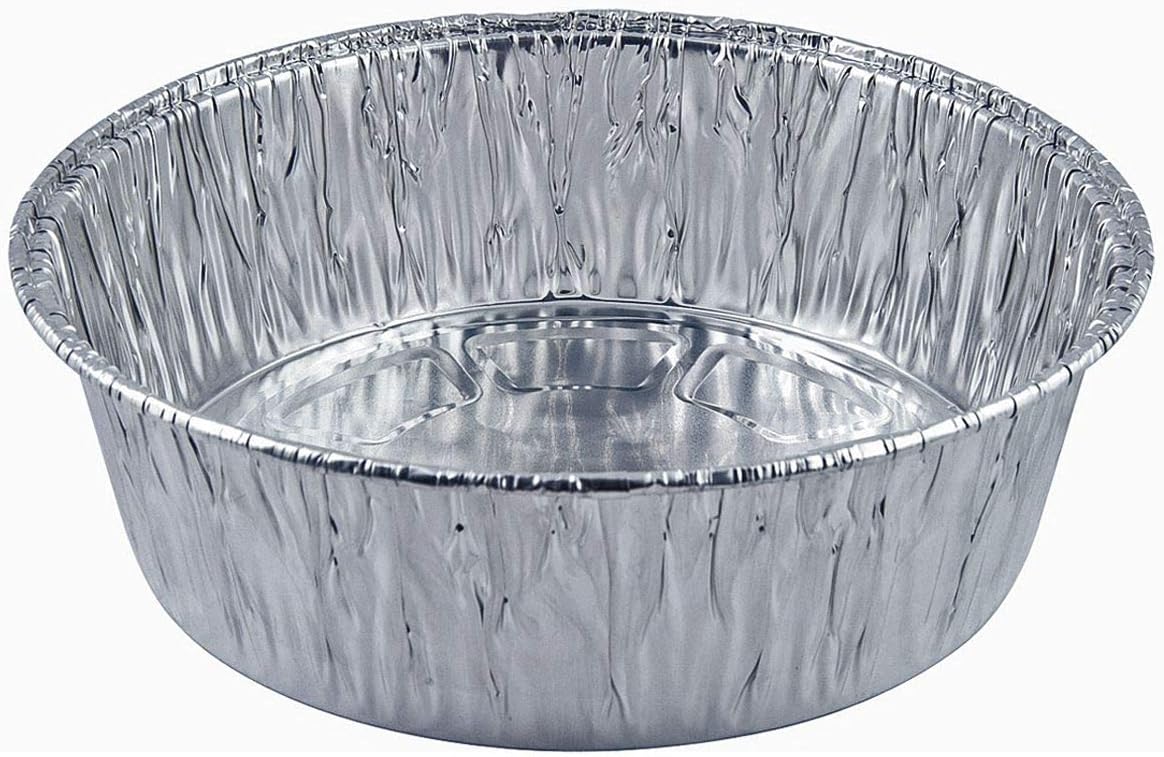 Amazon.com: Premium Silver Rectangle Shallow Aluminum Pans - 1.5 lb ...