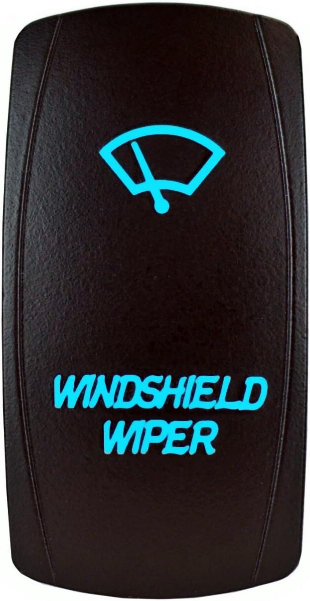 Amazon.com: Rough Country Round Backlit Rocker Switch | Blue Back Light ...