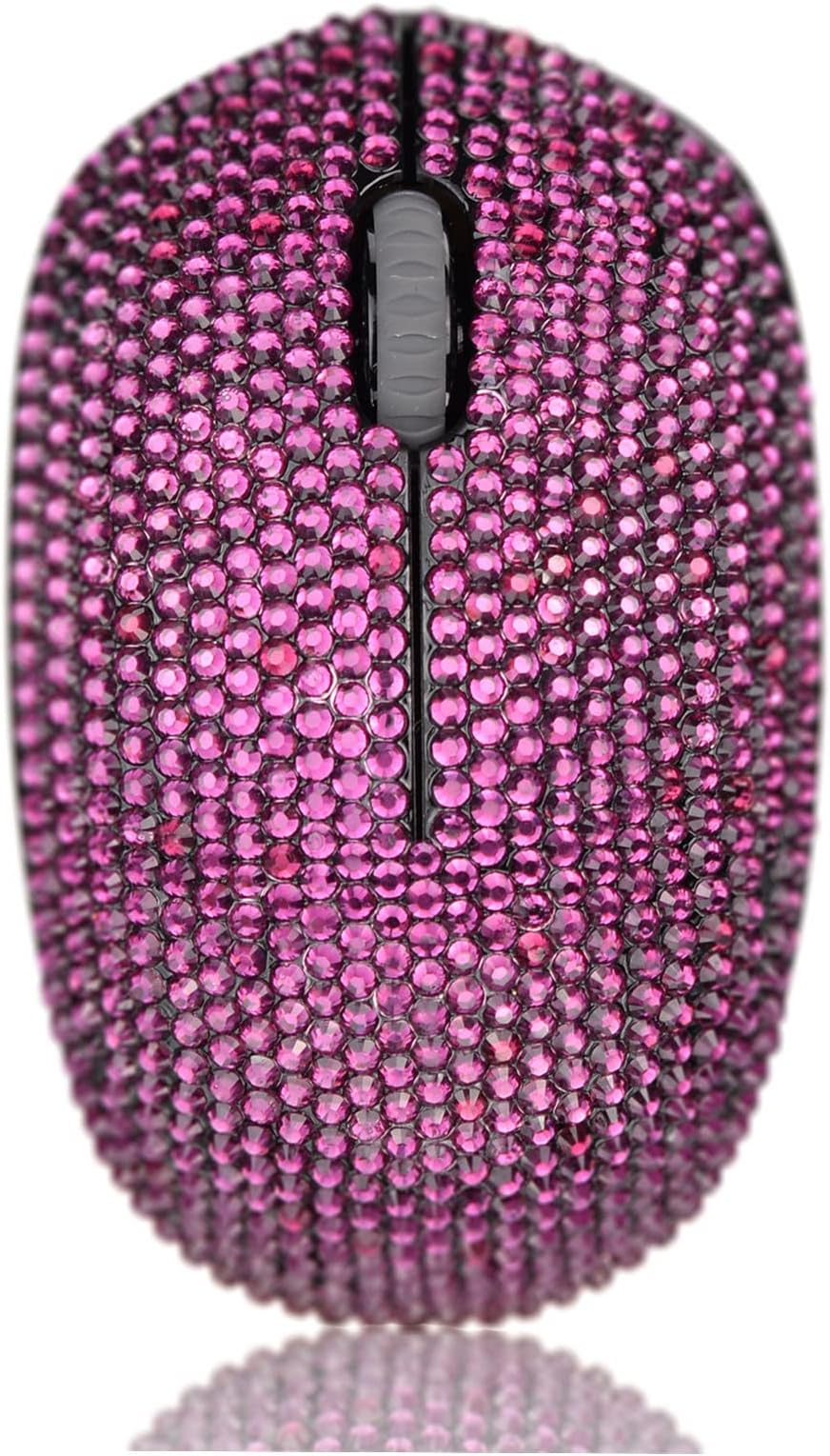 Amazon.com: Bling Wireless Mouse, Luxury Crystal Rhinestone Wireless ...