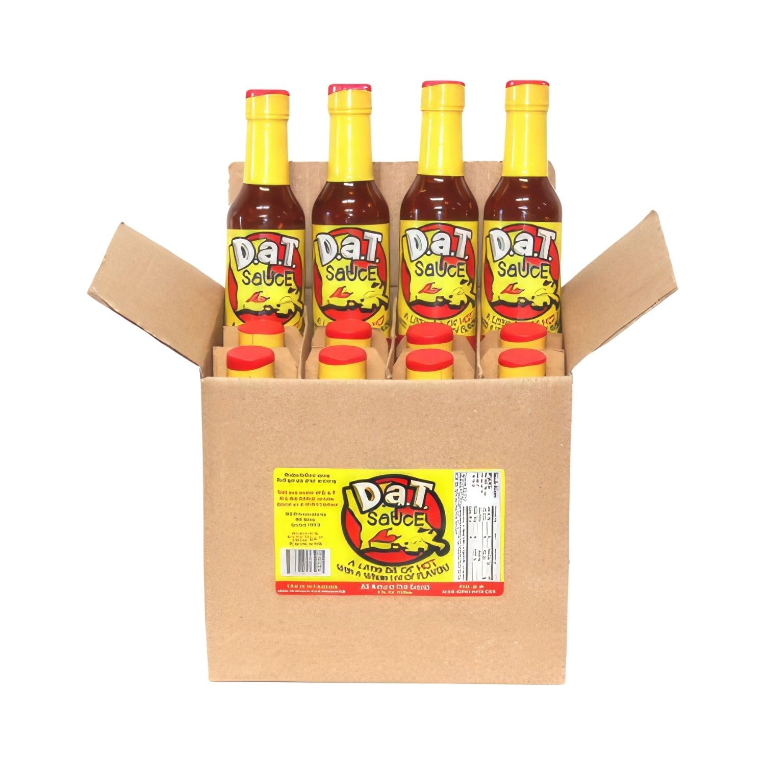 Amazon.com: D.a.T. SaUcE, The True Louisiana Original, Gluten Free, No ...