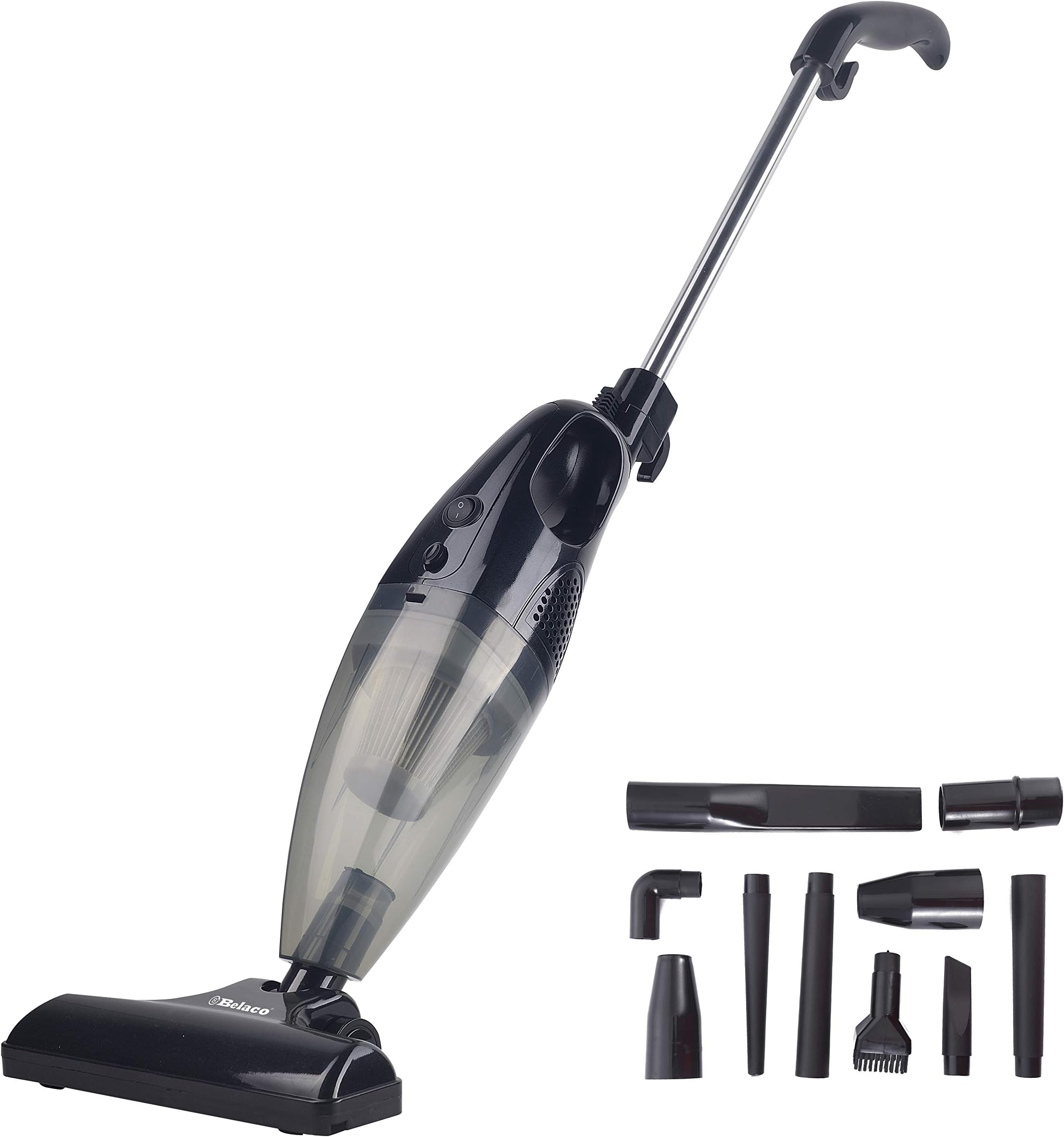 Duronic Vacuum Cleaner Upright Bagless VC7/RD Handheld Stick HEPA ...