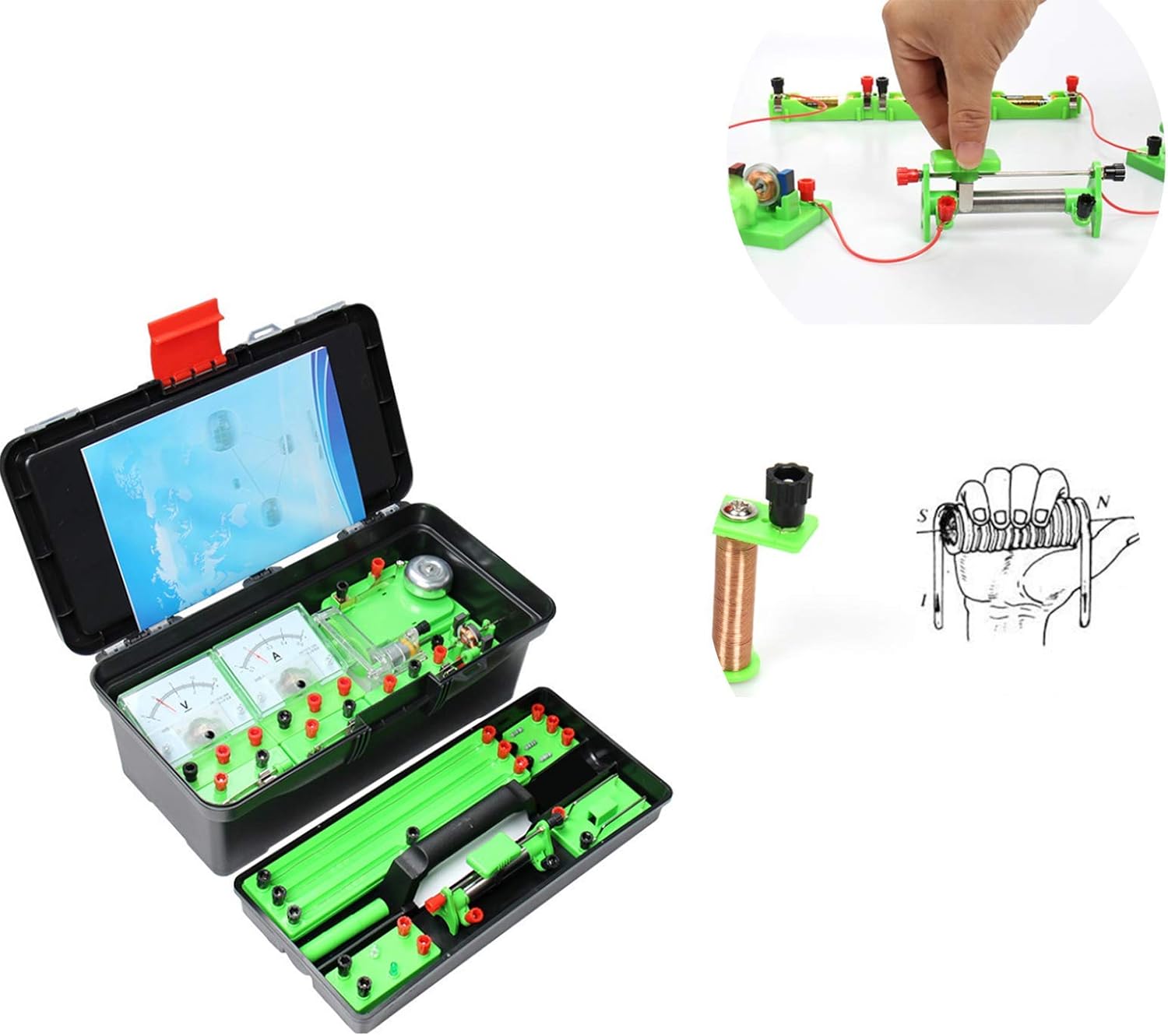 Amazon.com: Physics Classroom Experiment Equipment Electromagnetic ...