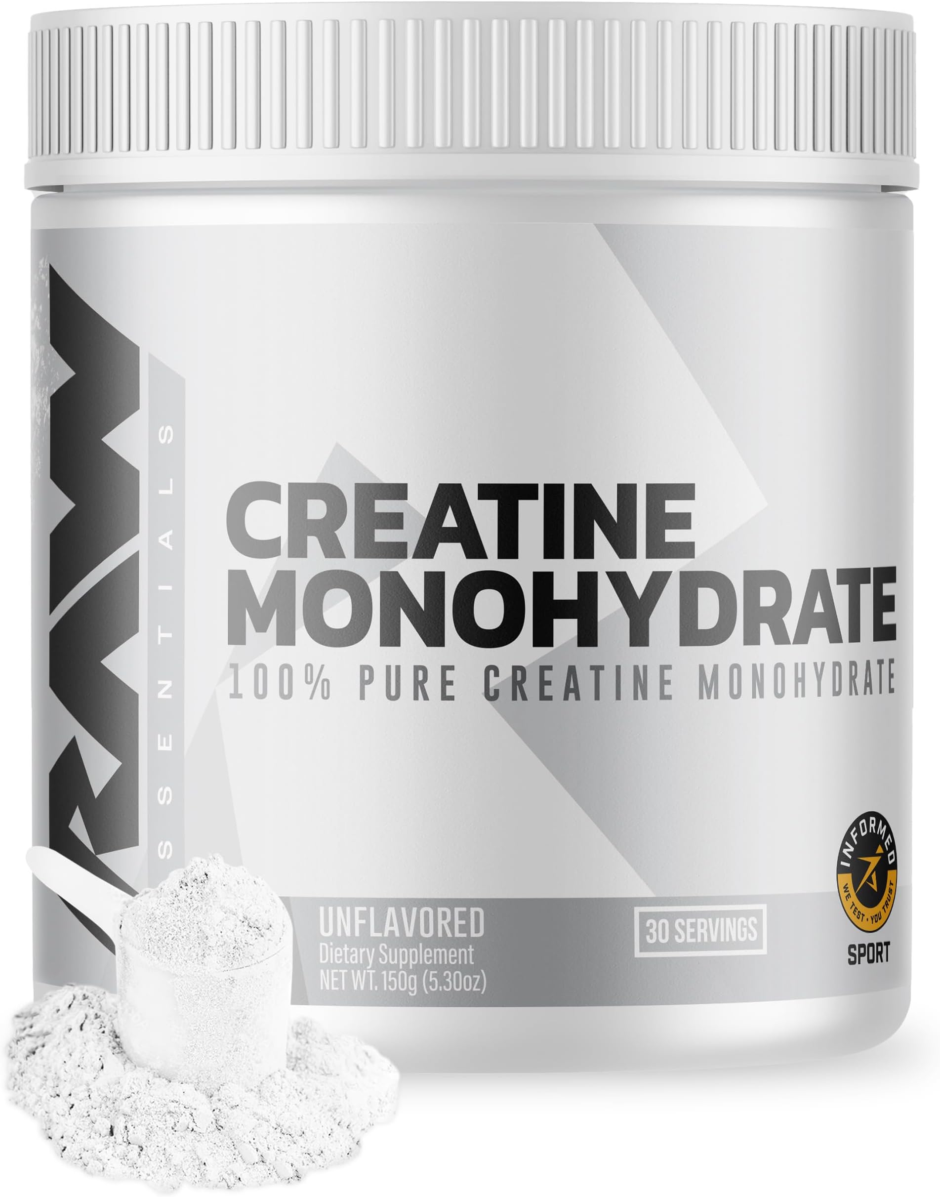 Amazon.com: Pure Creatine Powder 5000mg (5g) - Pre Workout Micronized ...