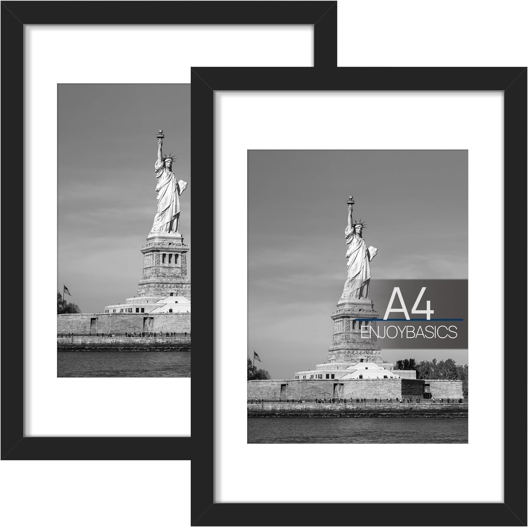 Amazon.com - A4 OAK Wood Picture Frame 3 Pack Wooden Grain Certificate ...