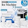 Amazon.com: ACTIVE Ice Machine Cleaner Maker Descaler - 24 Clean ...