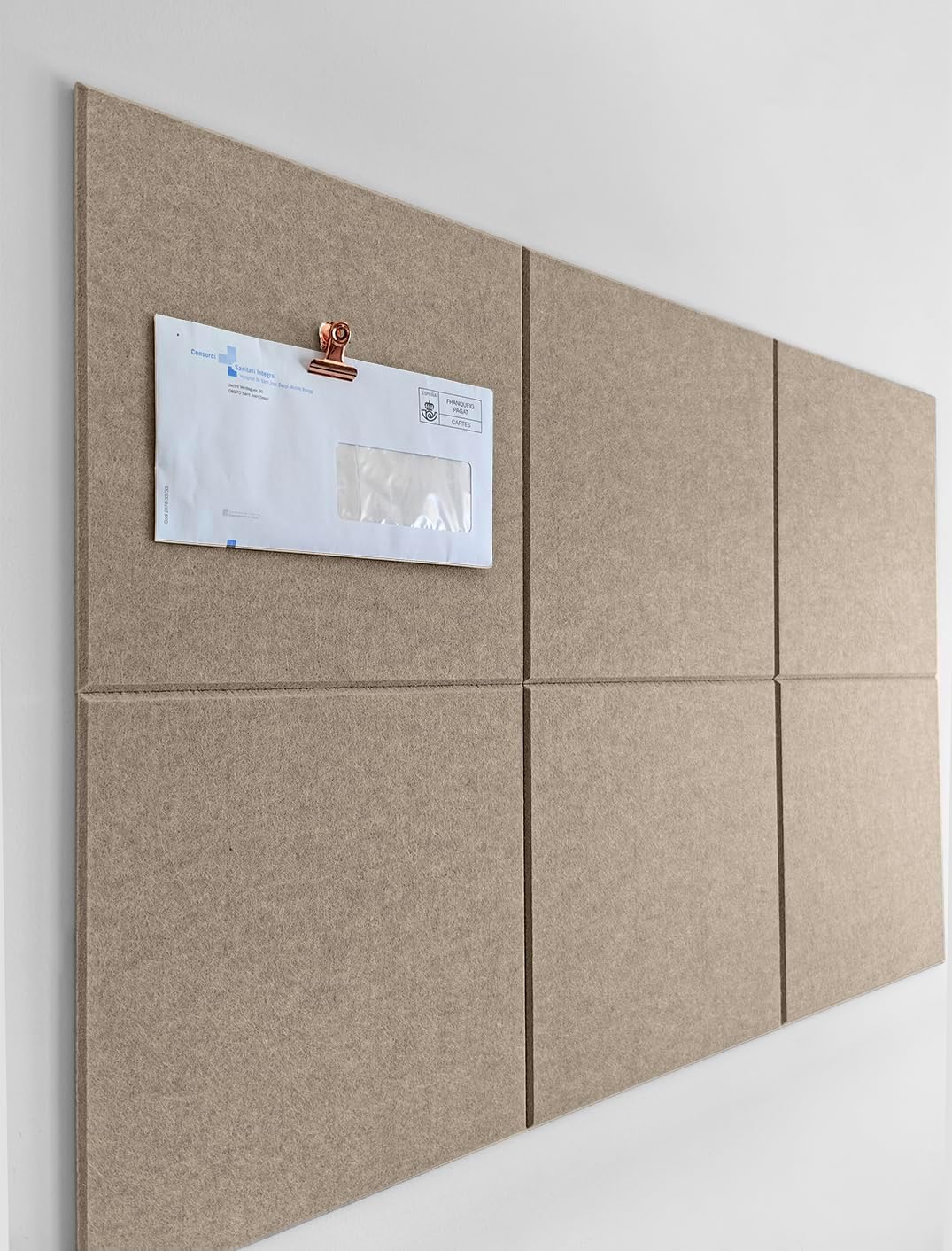 Amazon.com : Cork Board Alternative – 11.8x11.8x0.35 Inches 6 Pack Felt ...