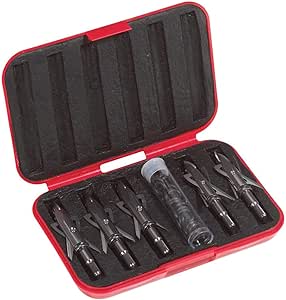 Amazon.com : Rage Cage Broadhead Case (Holds-6), Red, One Size ...