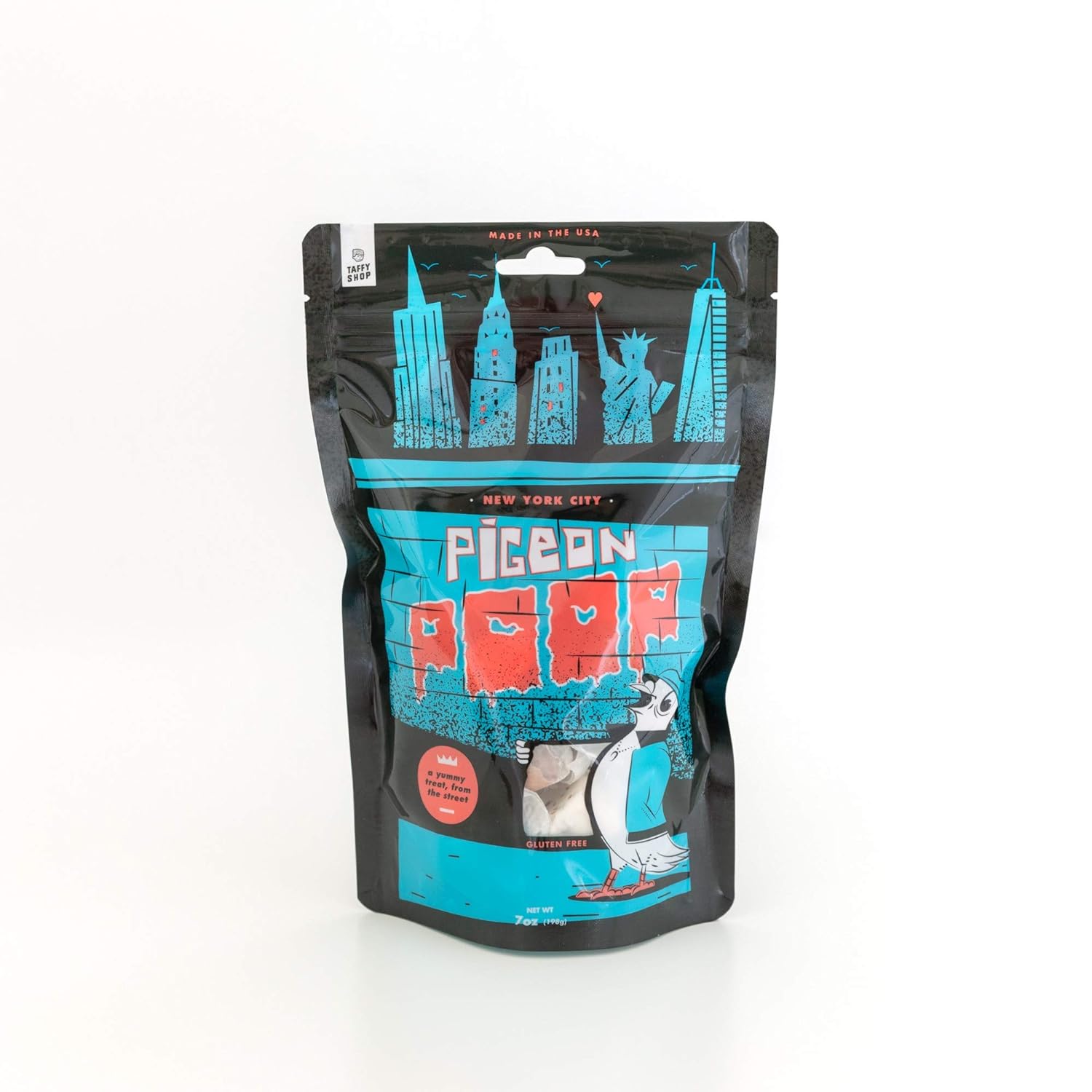Amazon.com : Taffy Shop NYC Pigeon Poop Salt Water Taffy - New York ...