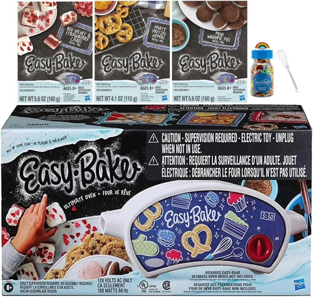 Amazon.com: Easy Bake Oven Easy Bake Ultimate Oven Bundle Baking Star ...