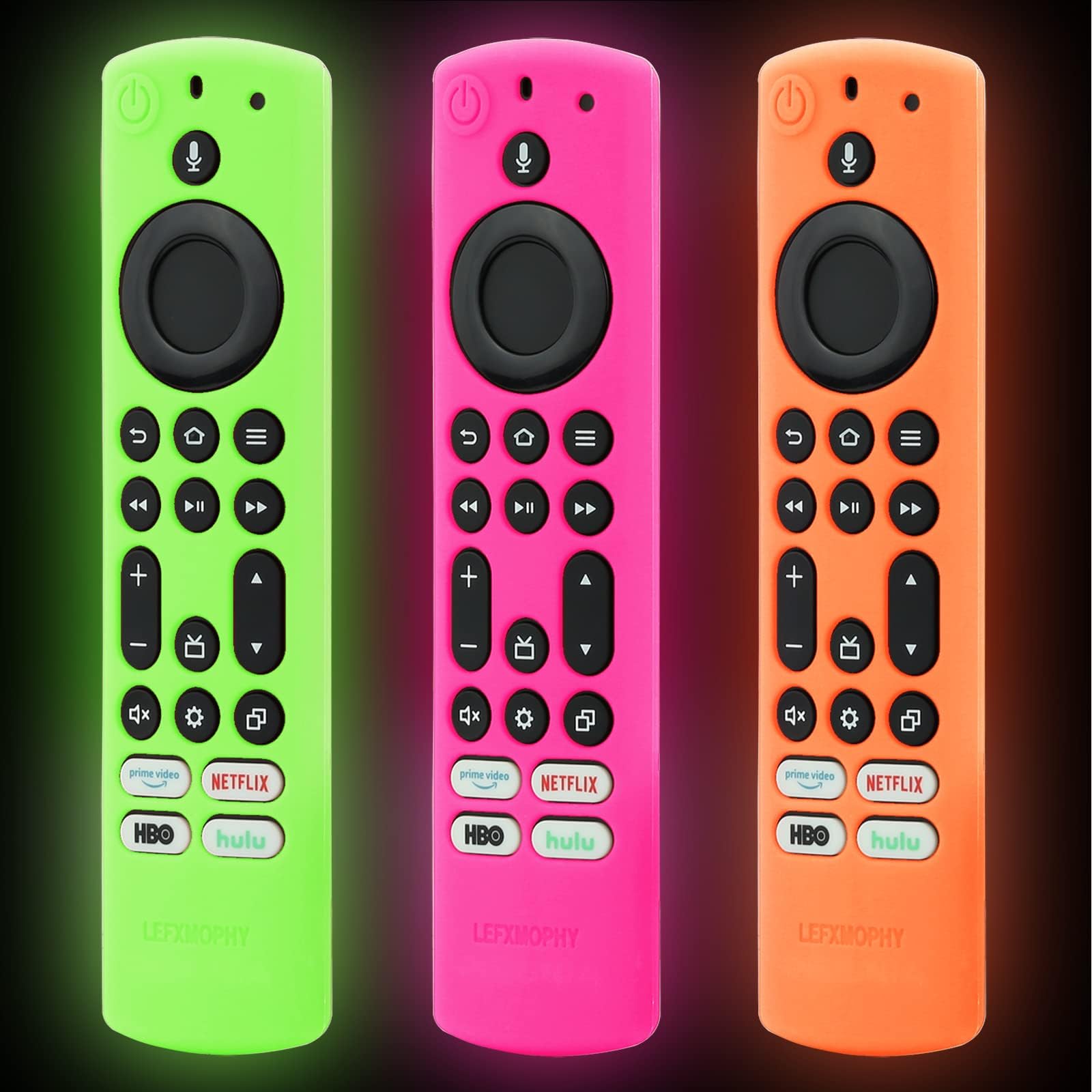 Amazon.com: Pinowu Silicone Remote Case (2pcs, Glow in The Dark) for ...