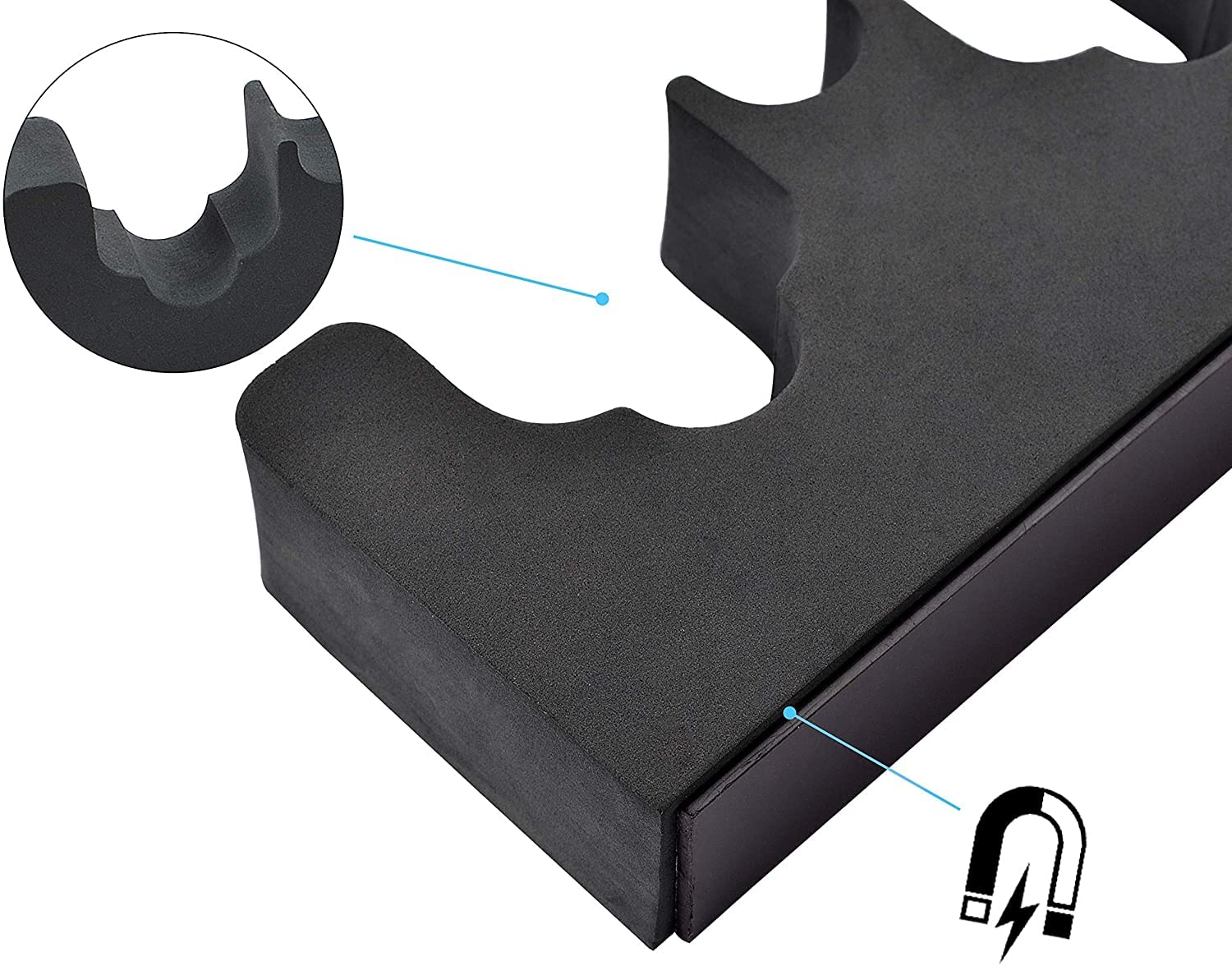 BOOSTEADY Gun Rack For Gun Storage Gun Safe Accessory For Rifles And