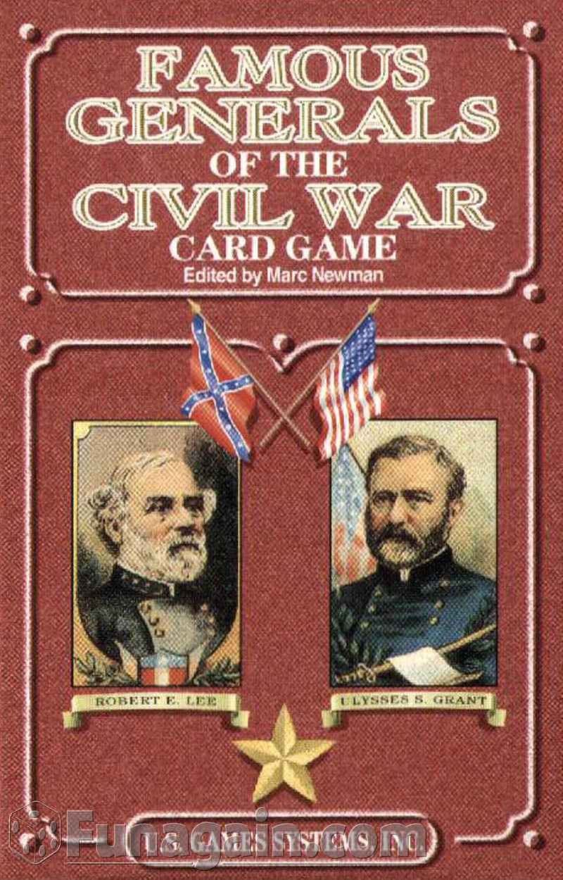Famous Generals of the Civil War Card Game (Civil War Series): U.S ...