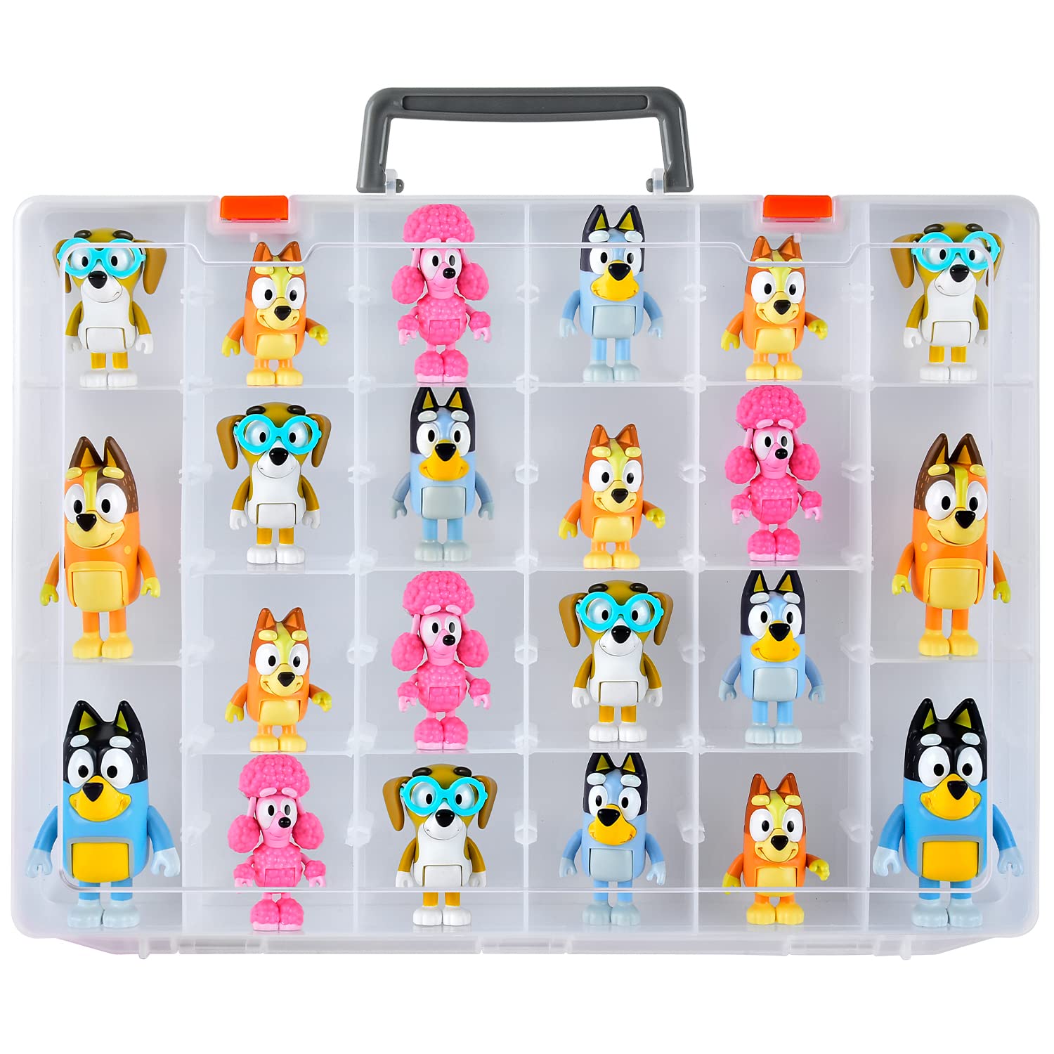 Buy Case Compatible with Bluey and Friends Poseable Figures, Doll ...