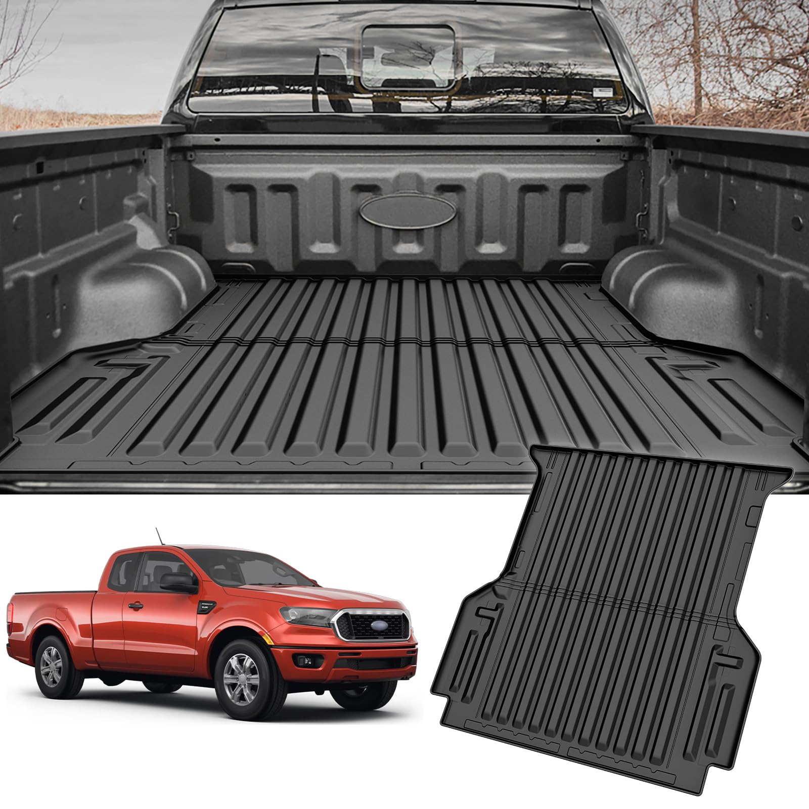 Ford Ranger Fiberglass Bed 93 12 Ford Ranger 8" Bulge Off Road