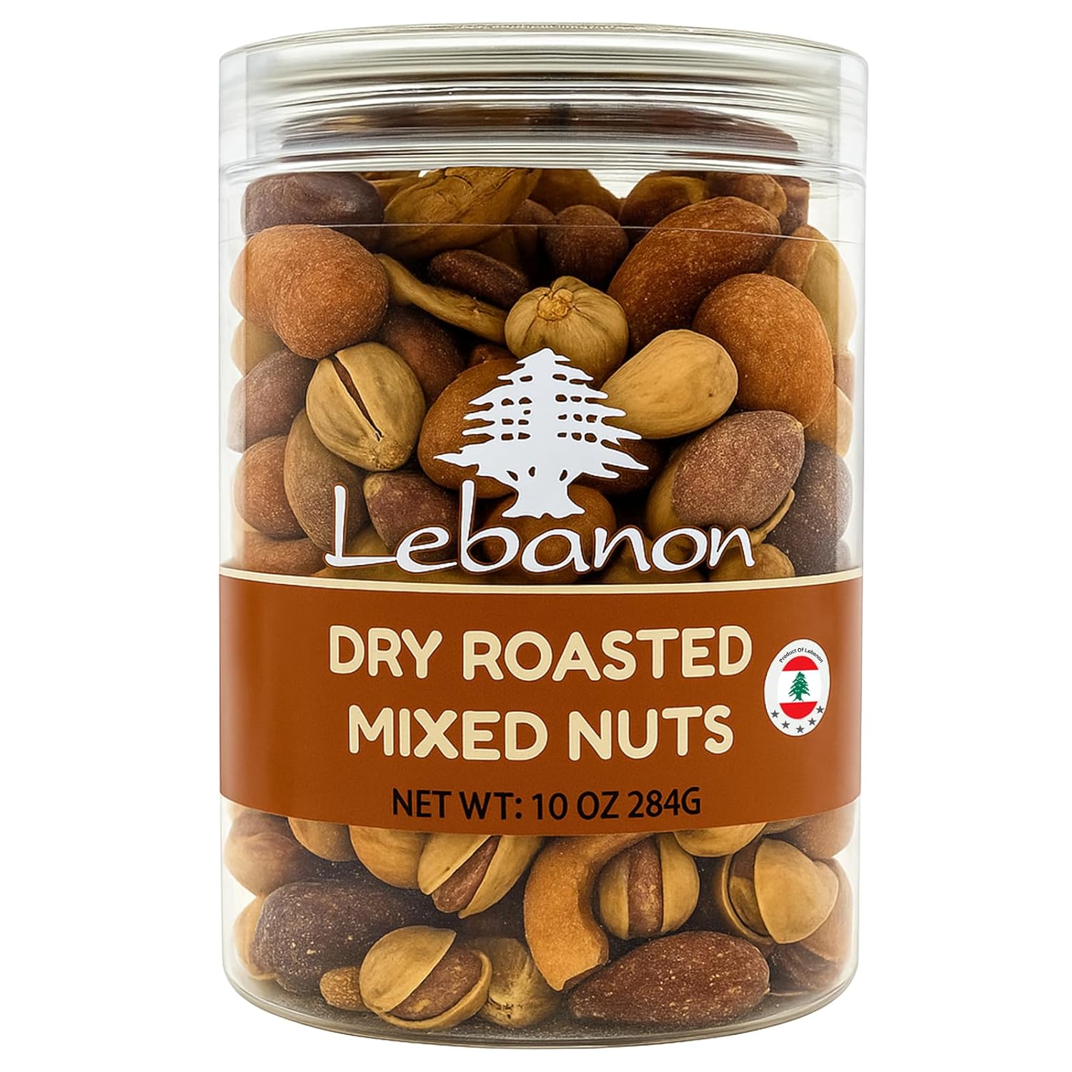 Amazon.com: Lebanon - Premium Roasted Mixed Nuts, 10 oz (284g), Mix of ...