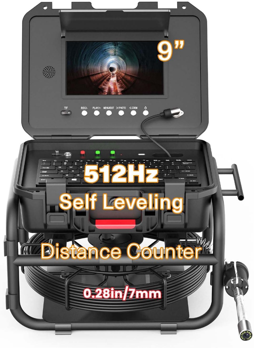 Amazon.com: EIXAUP Sewer Camera with Locator, Distance Counter Self ...