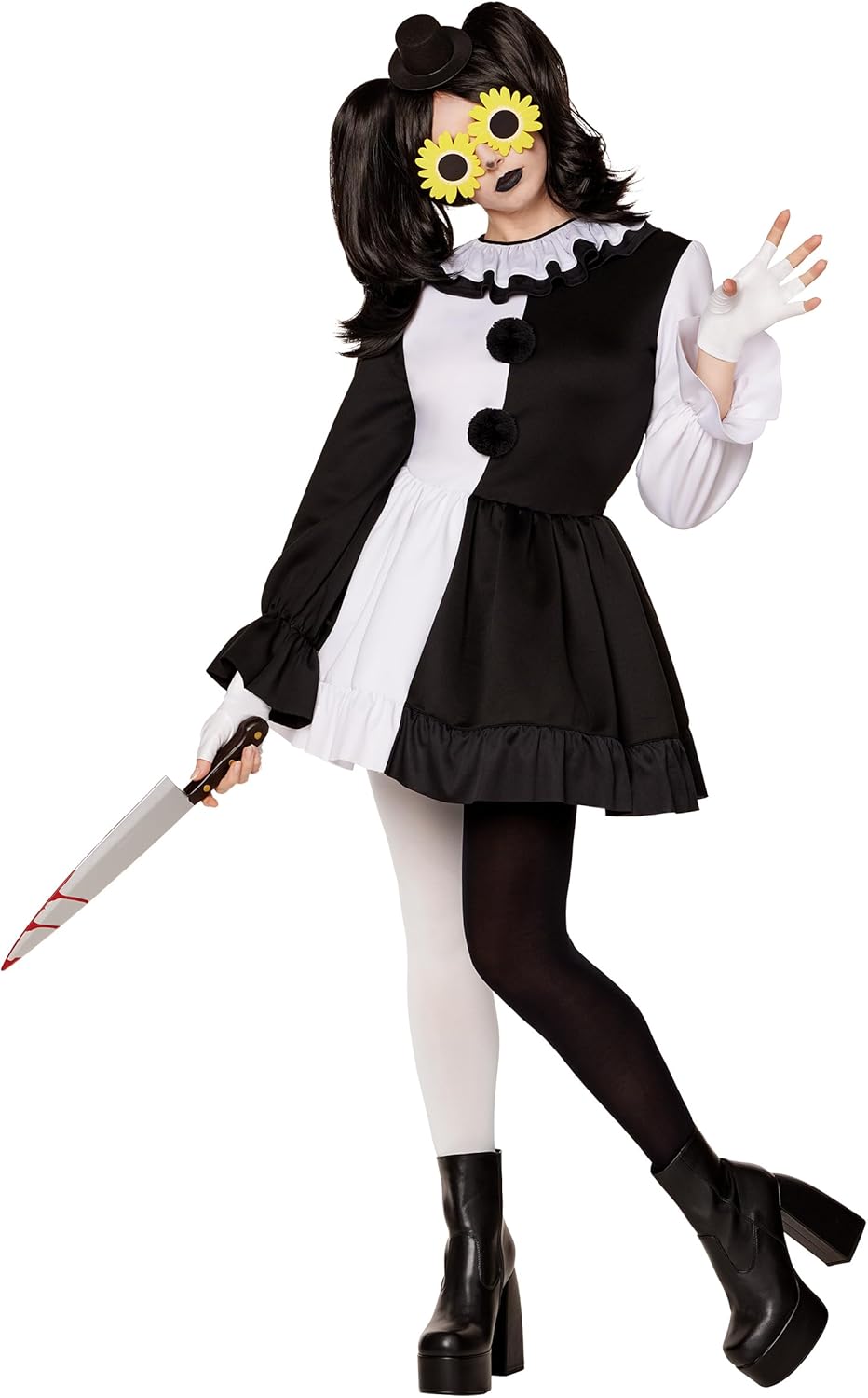 Spirit Halloween Terrifier Adult Classic Art the Clown Dress Costume ...