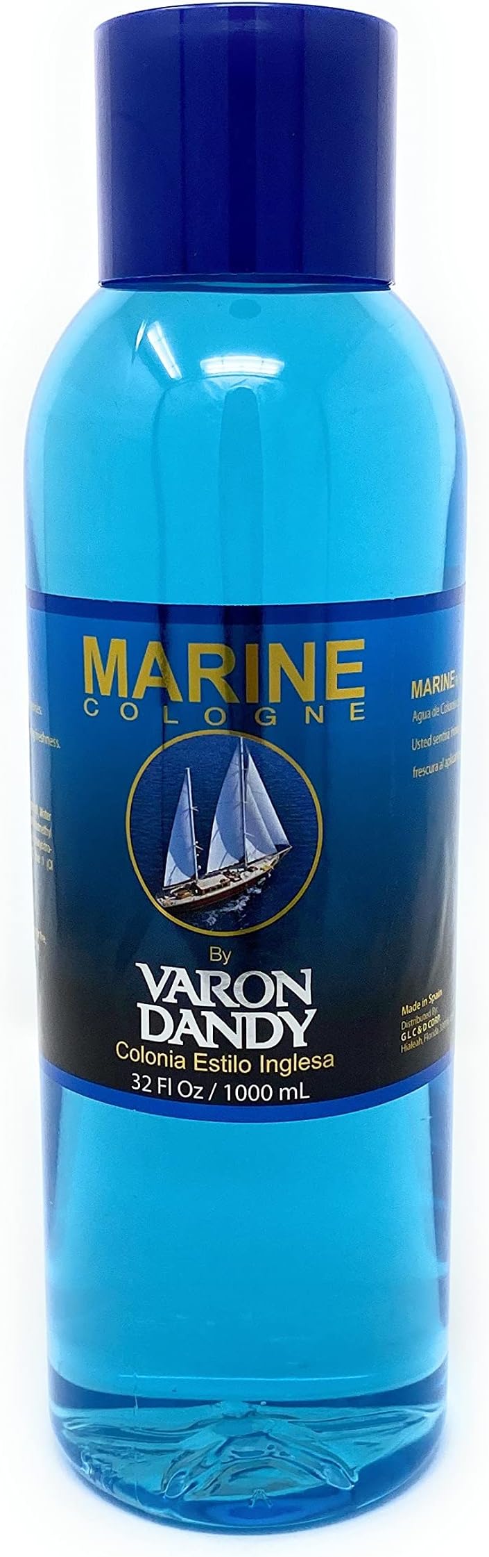 Amazon.com : Marine Splash Natural 32 oz English Style Cologne : Beauty ...