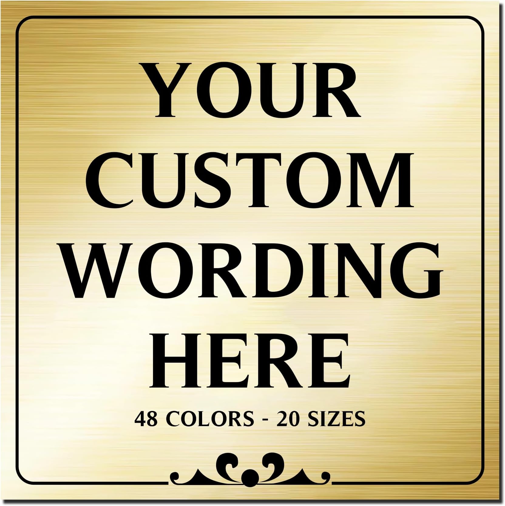 Amazon.com : Custom Engraved Door Suite Wall Sign | Office Sign ...