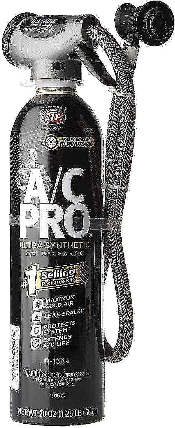 A/C Pro Recharge R-134a Freon Gas (20 ounces) USA : Buy Online at Best ...