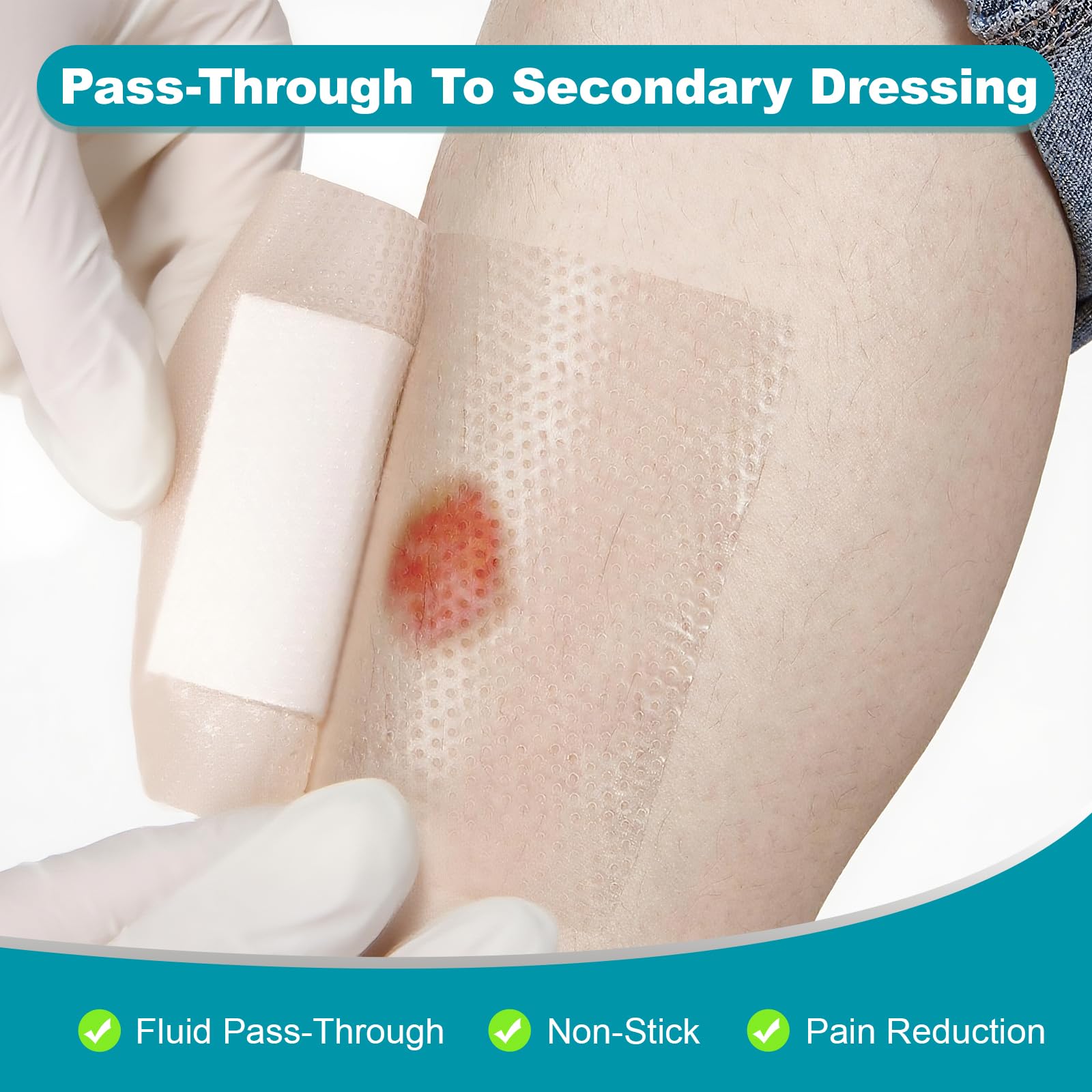 Snapklik.com : Dimora Wound Contact Layer, Silicone Non-adhering Wound ...