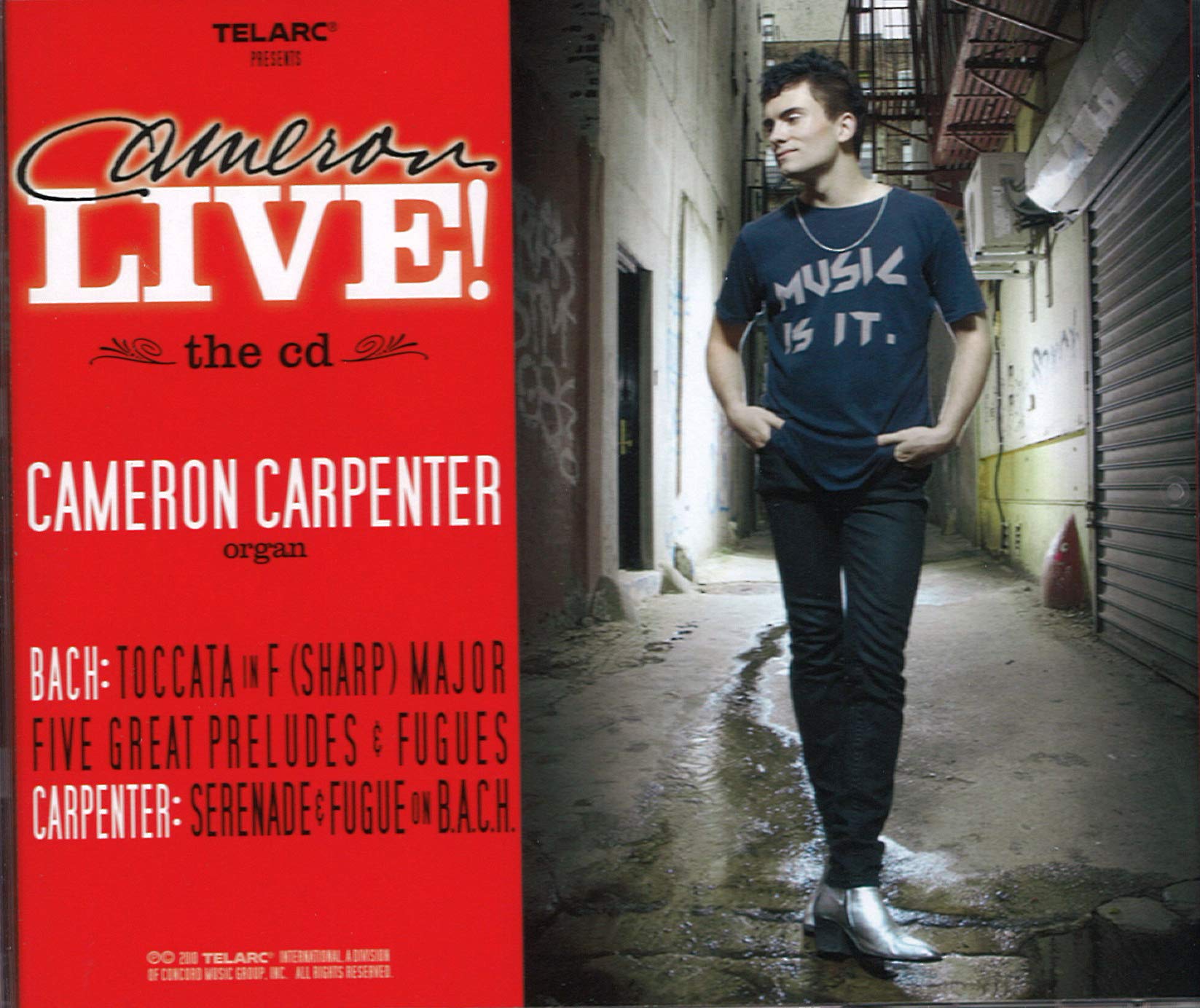 Cameron Carpenter - Cameron Live! (CD + DVD Combo) - Amazon.com Music