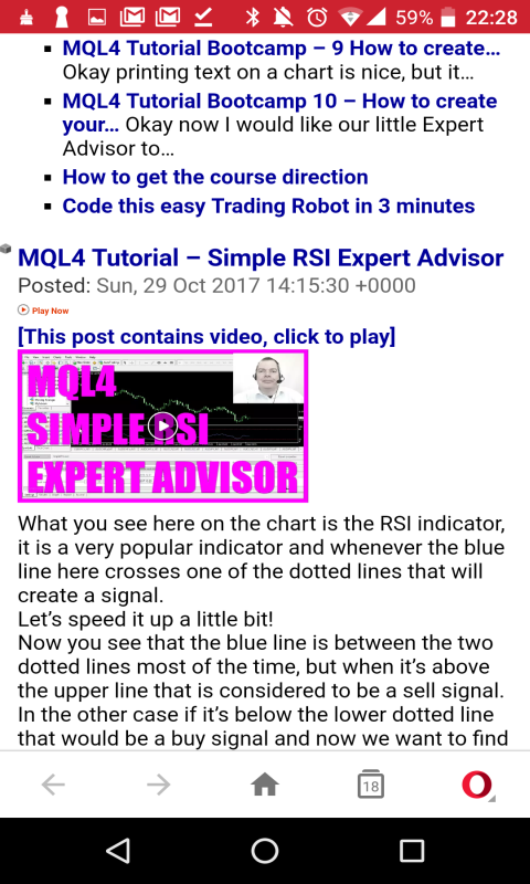 MQL4 Tutorial - Simple Automated Trading:Amazon.com:Appstore for Android