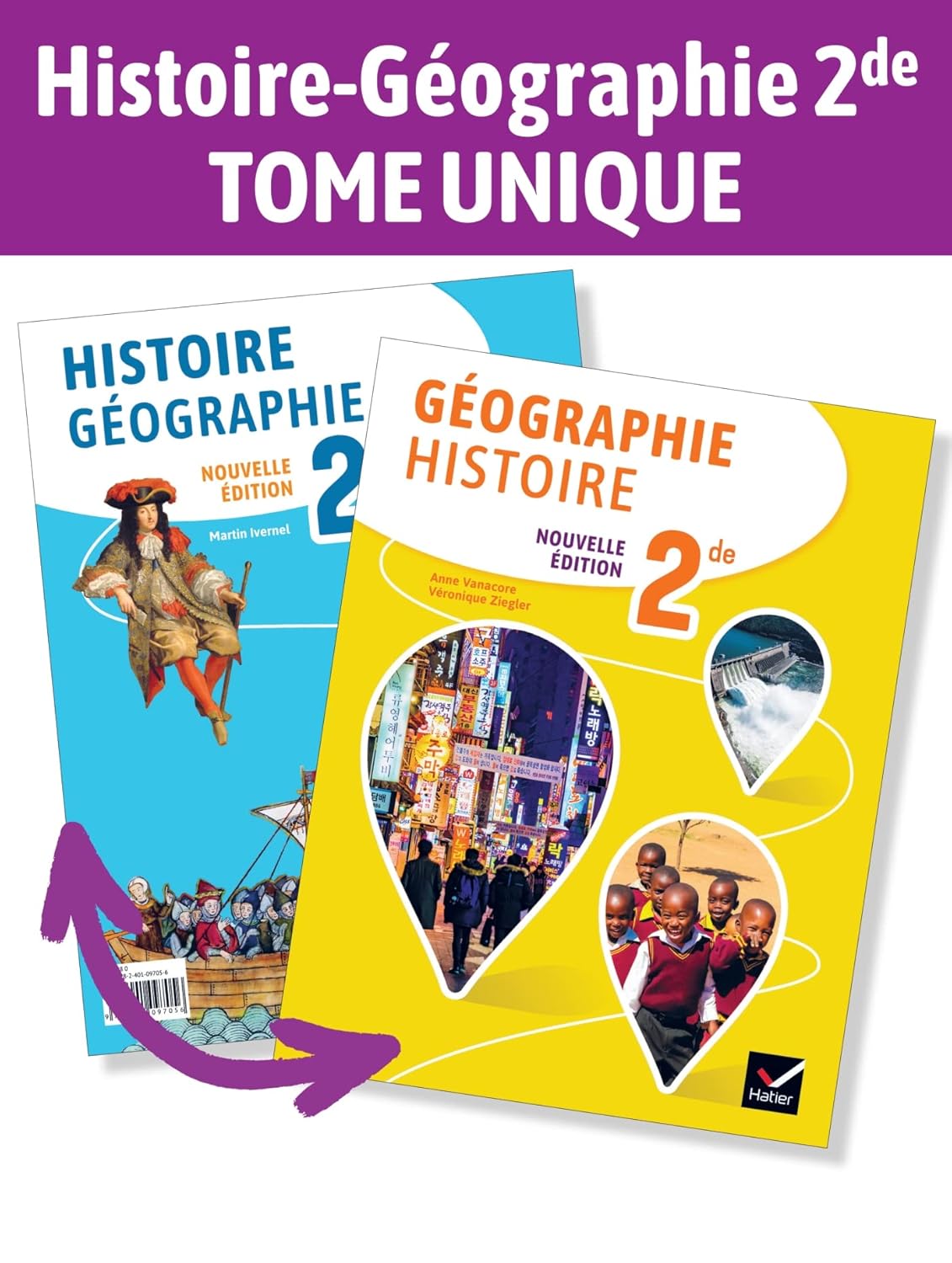Amazon.fr - Histoire Géographie 2de - Éd. 2023 - livre de l'élève - Ivernel, Martin, Oiry ...