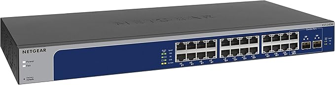 NETGEAR 24-Port 10G/Multi-Gigabit Smart Managed Plus Switch (XS724EM ...