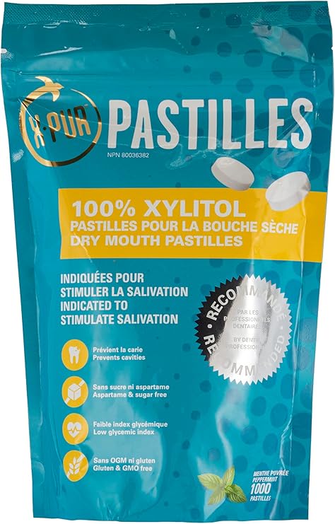 X-PUR Xylitol Breath Mints for Dry Mouth and Bad Breath
