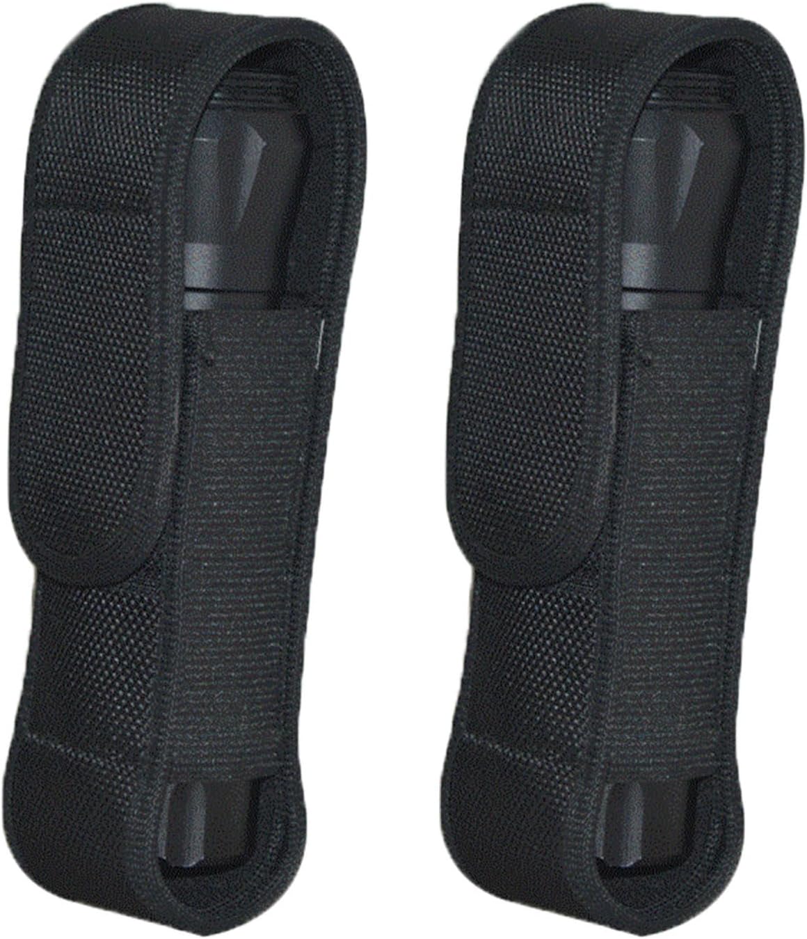 BDHI 2pcs Flashlight Pouch - Actical Torch Pouch Holster LED Holder ...