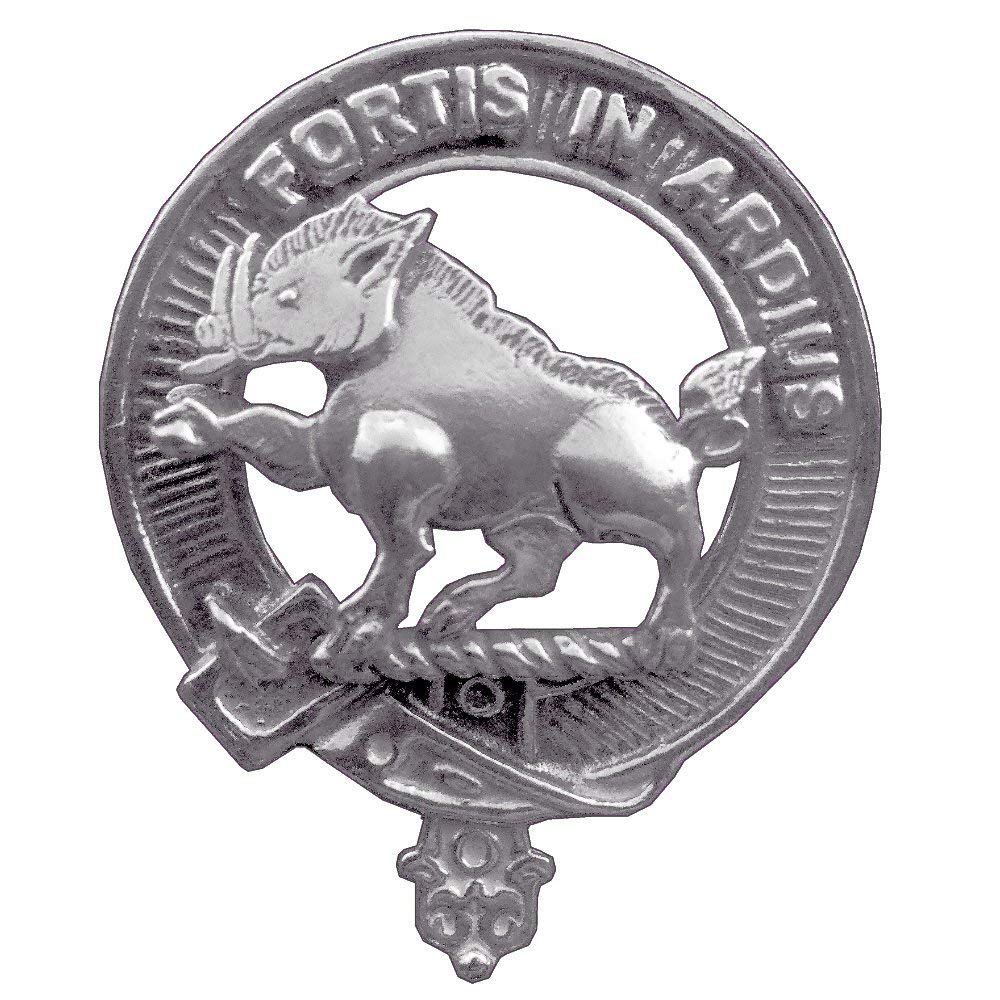 Amazon.com: Finlay Clan Crest Scottish Cap Badge : Handmade Products