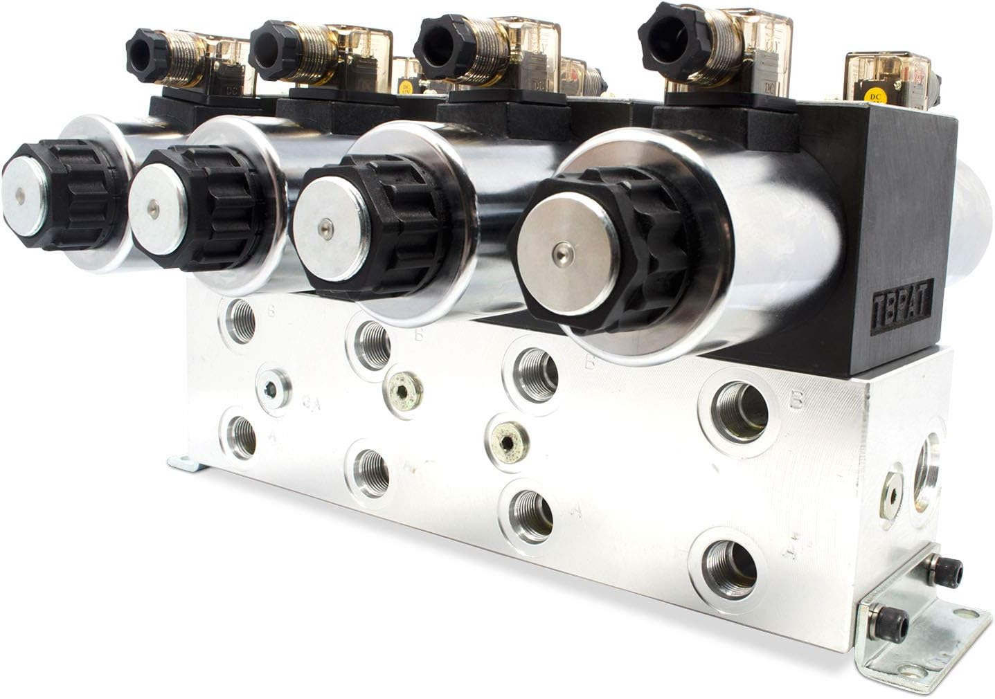 Amazon.com: Electric Hydraulic Double Acting Directional Control Valve ...