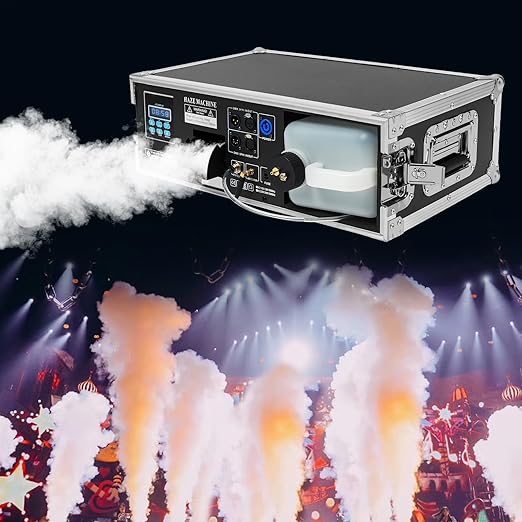 Amazon.com: Haze Machine, 1500W 3L Stage Pro Fog Machine Smoke Stage ...