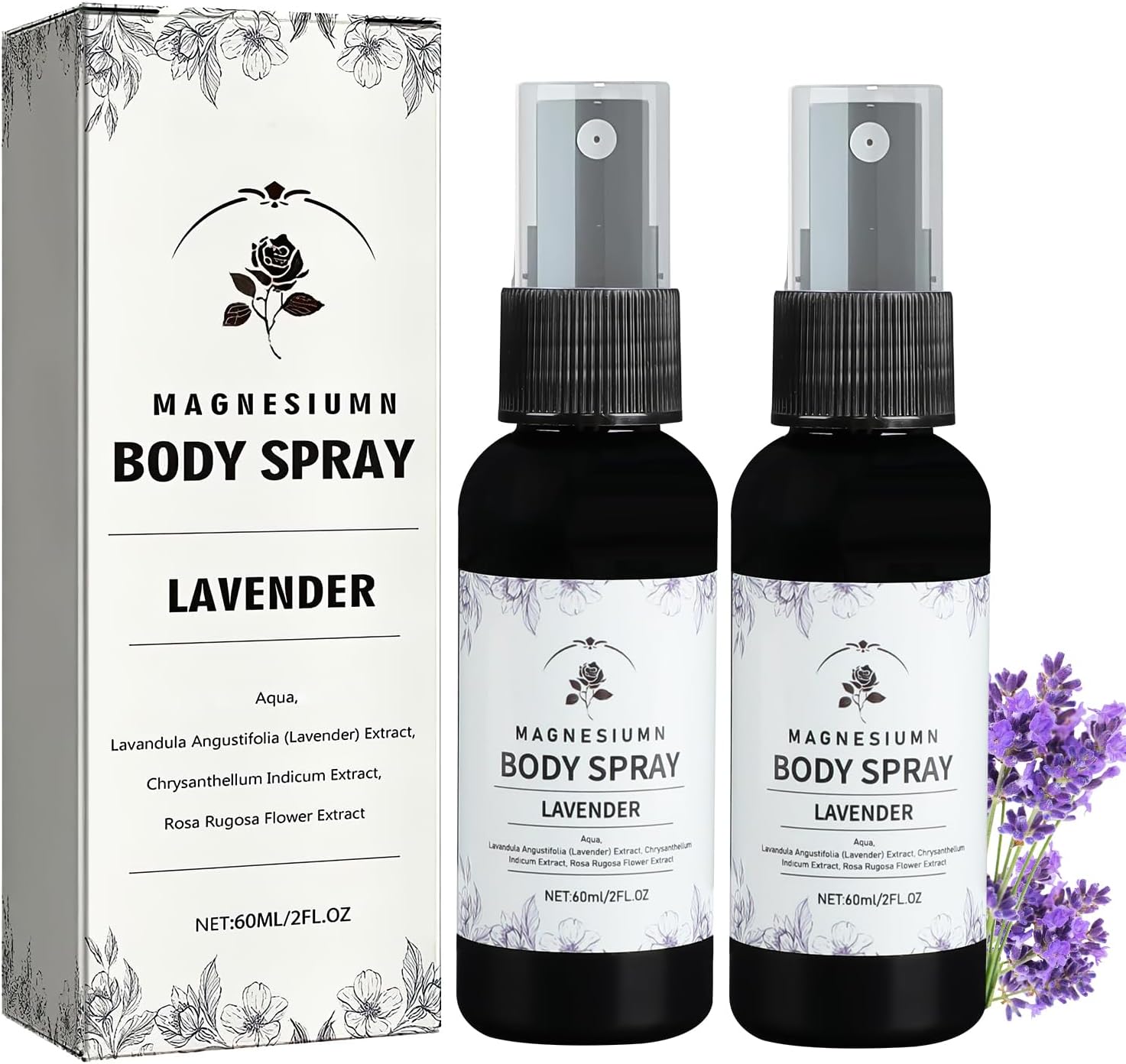 Amazon.com: Magnesium Spray,Pure Magnesium Oil Spray,Magnesium Spray ...