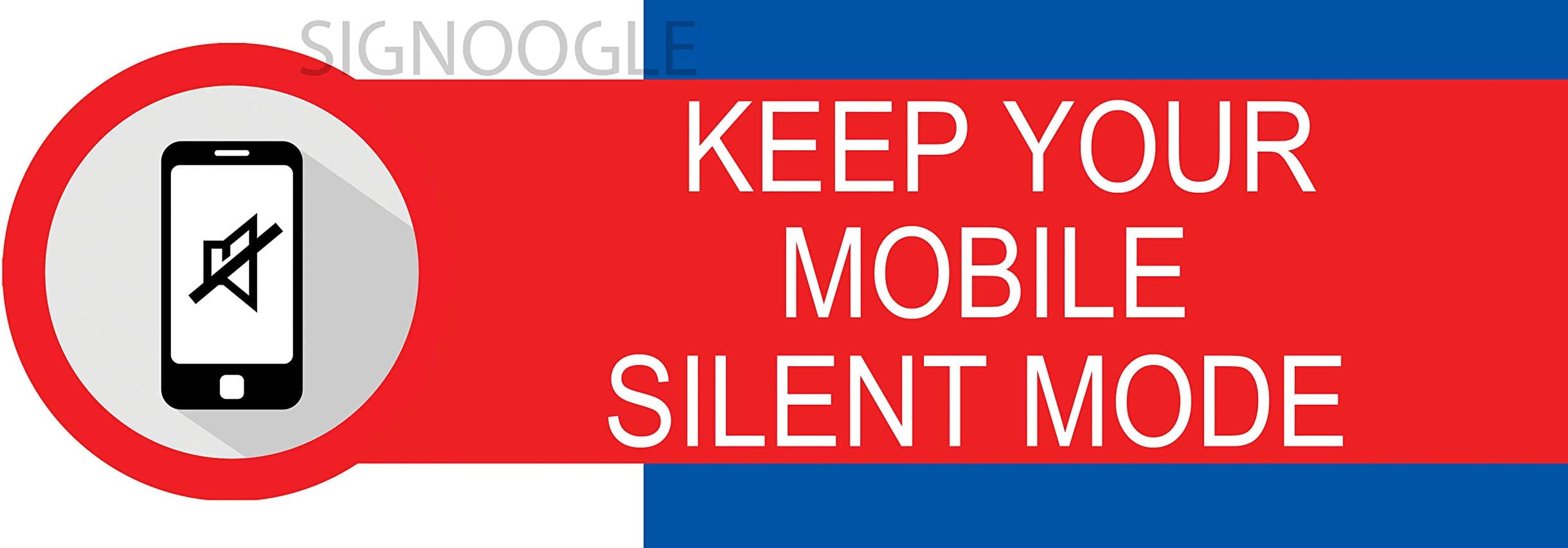 Buysigns.in - General Signs Sign on Keep Your Mobile Phone in Silent ...