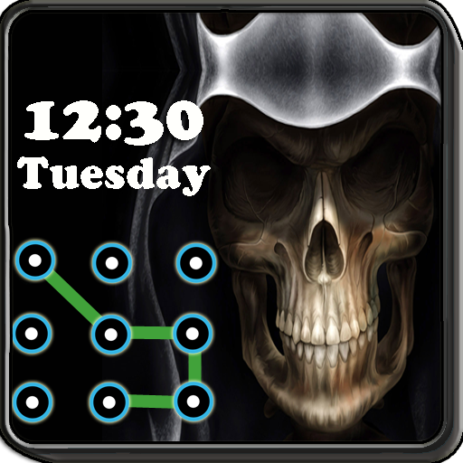Skull Pattern Screen Lock - App on the Amazon Appstore