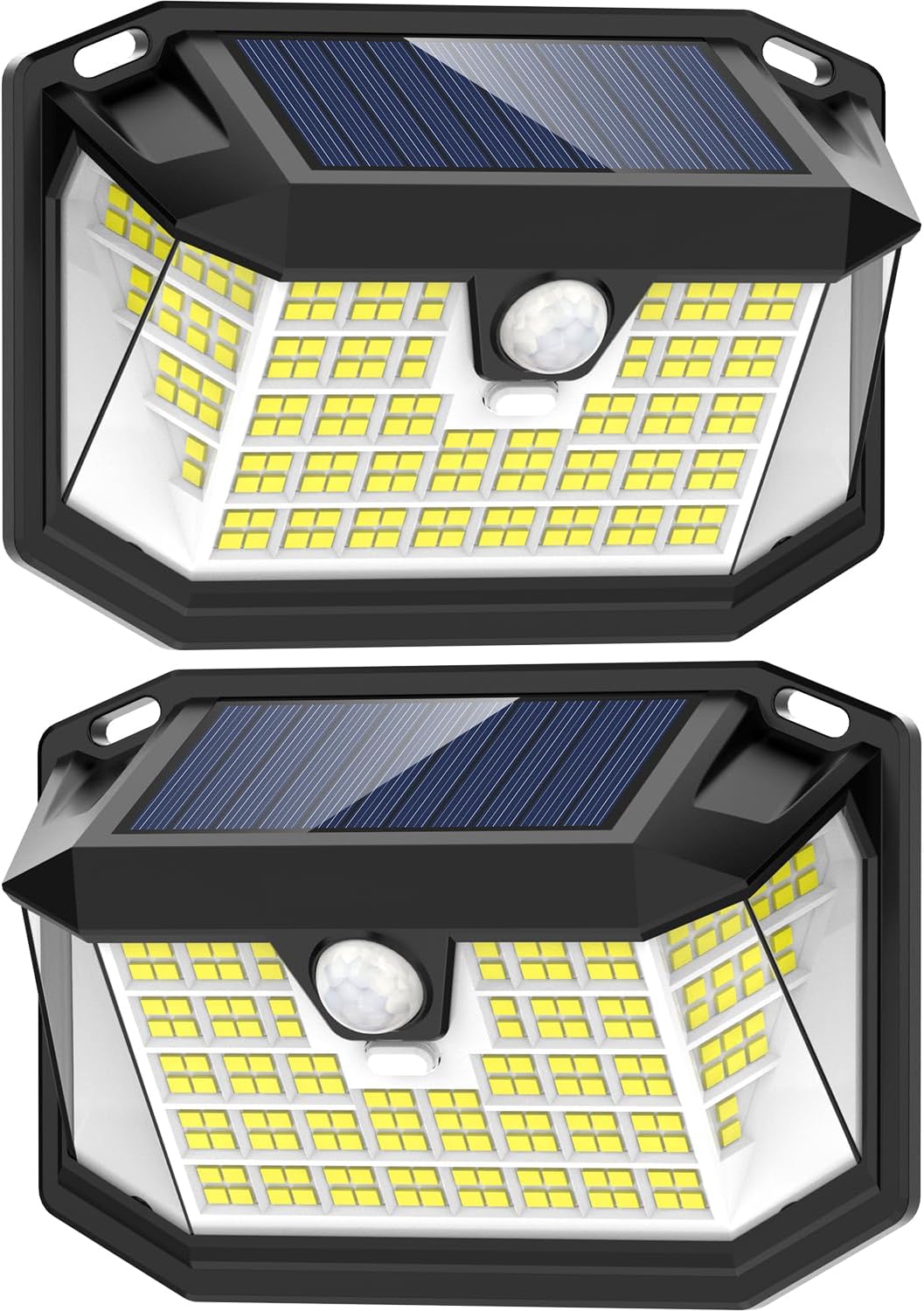 LANSOW Solar Security Lights Motion Sensor, 188 LED Solar Lights ...