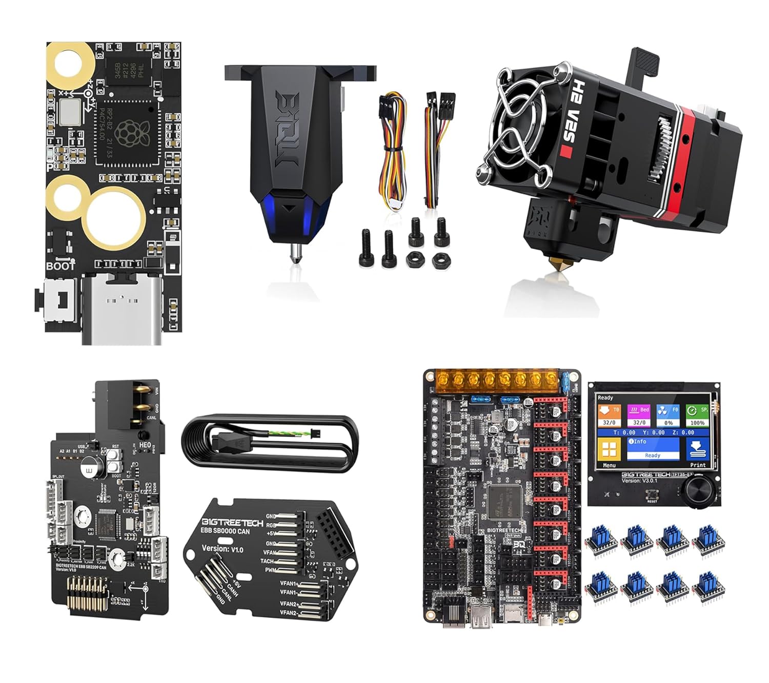 Amazon.com: BIGTREETECH ADXL345 V2.0 Accelerometer Board+EBB SB2209 ...