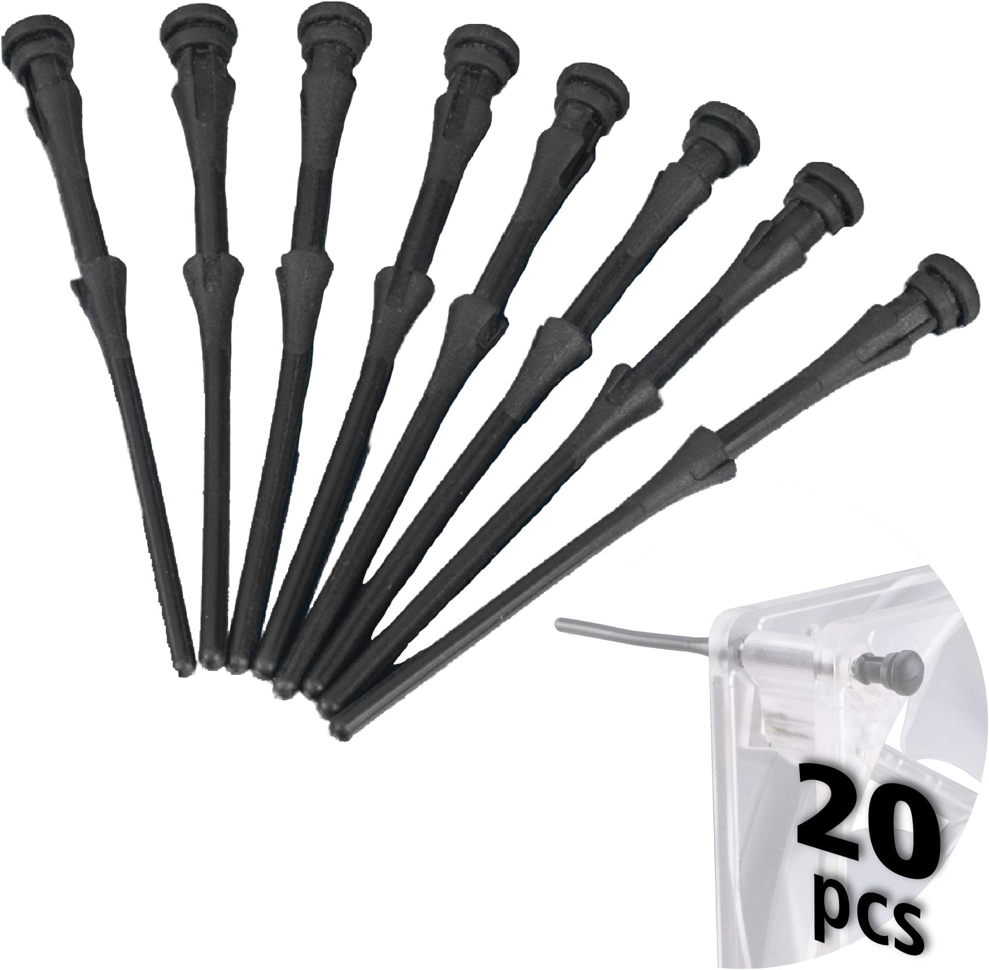 50Pcs Anti-vibration Fan Mount Soft Rubber Case Fan Screw PC Fan Anti ...