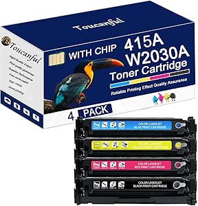 Amazon.com: Toucanful 415A W2030A Toner Cartridges with Chip ...
