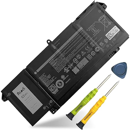 Amazon.com: IZKROR 7FMXV 63Wh 3941mAh 4-Cells Battery Replacement for ...