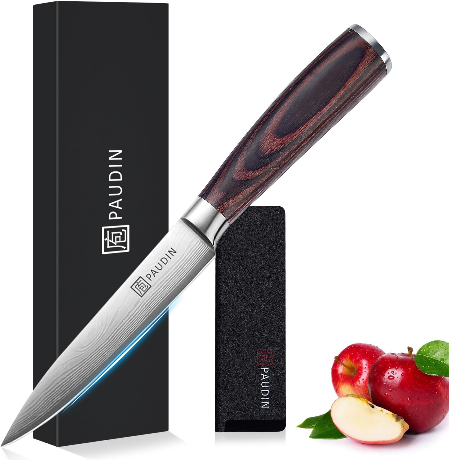 Amazon.com: linoroso 6.5 inch Santoku Knife Gourmet Series, Meat ...
