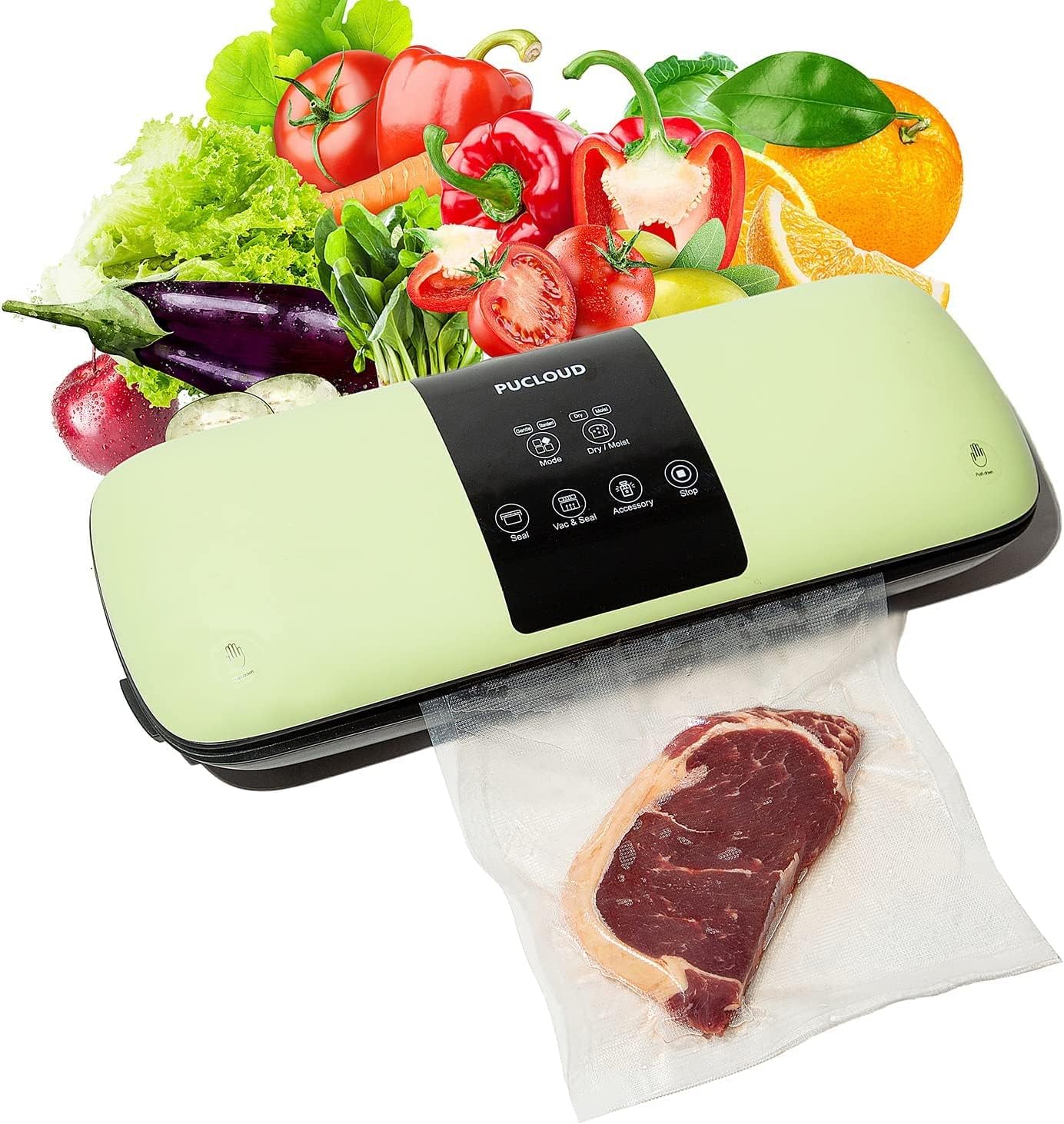 Amazon.com: Vacuum Sealer Machine,Automatic Food Sealer For Food Savers ...
