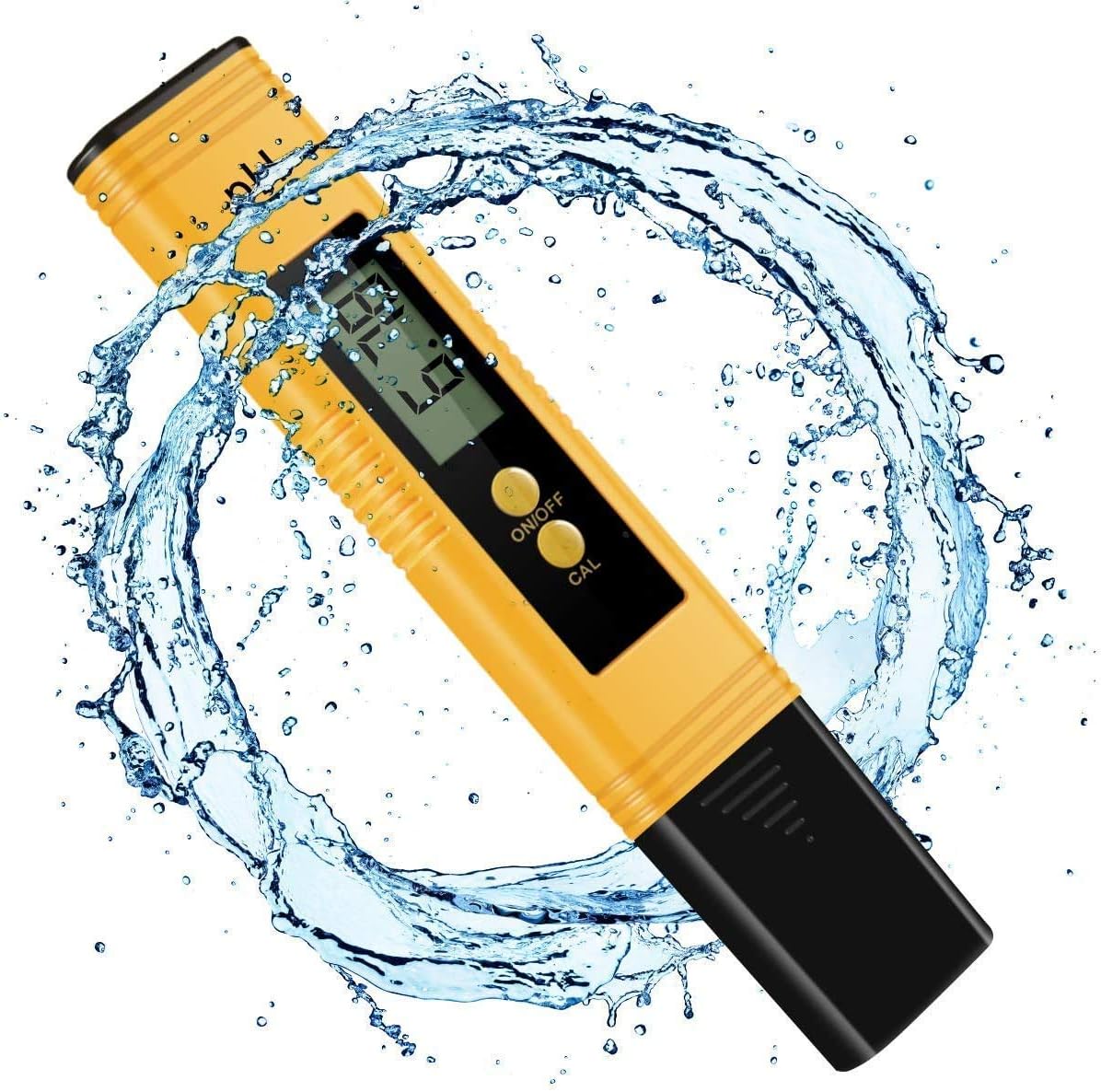 Amazon.com: Digital PH Meter, PH Meter 0.01 PH High Accuracy Water ...